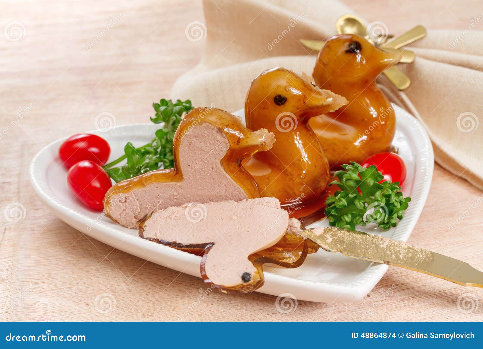 Duck pate stock photo. Image of background, green, slice - 48864874