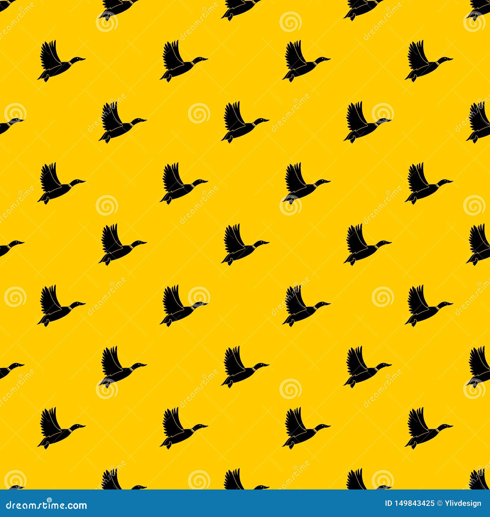 Duck pattern vector stock vector. Illustration of lake - 149843425