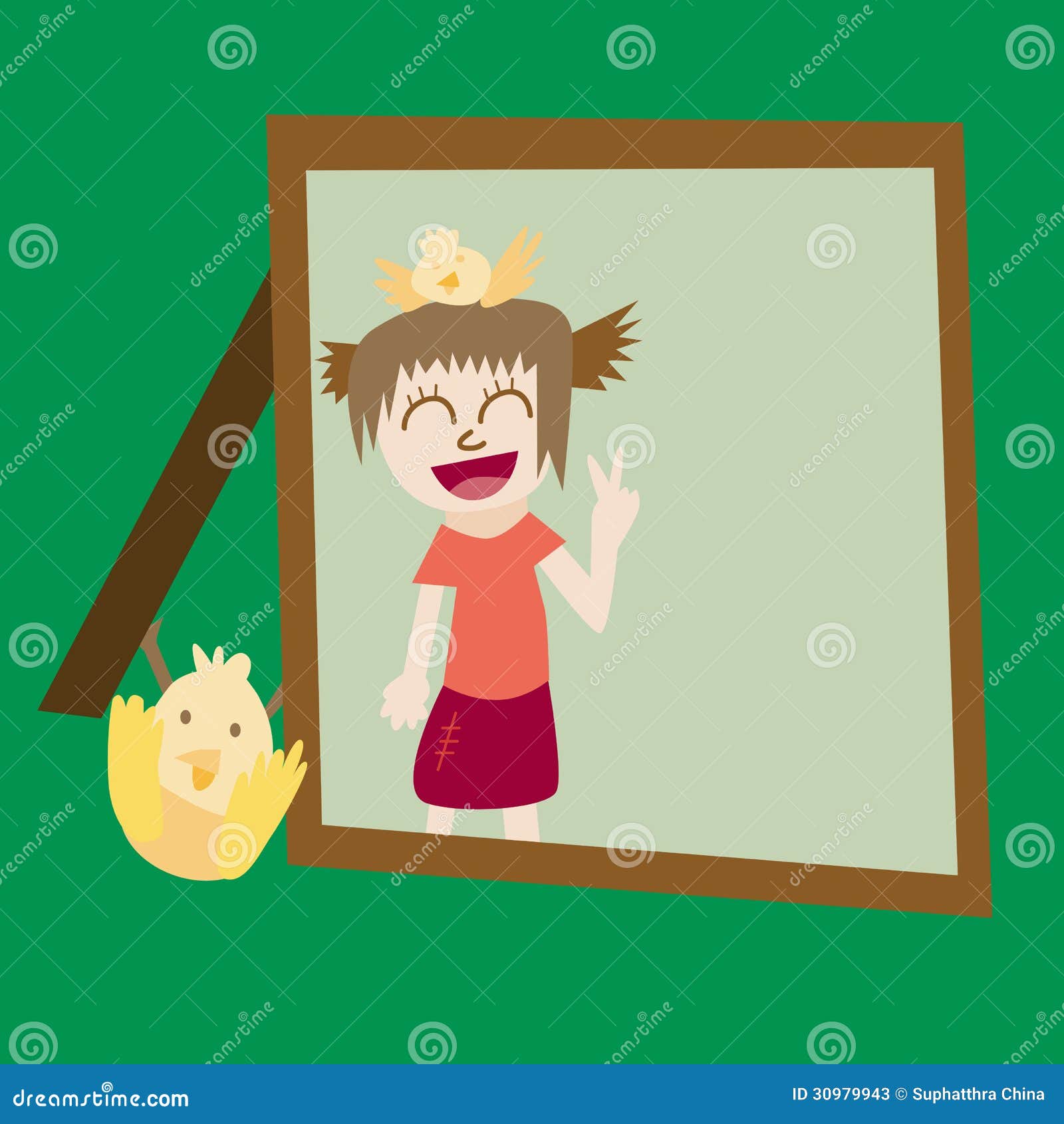 Illustrator Of Duck Animal Cartoon Vector | CartoonDealer.com #85521801