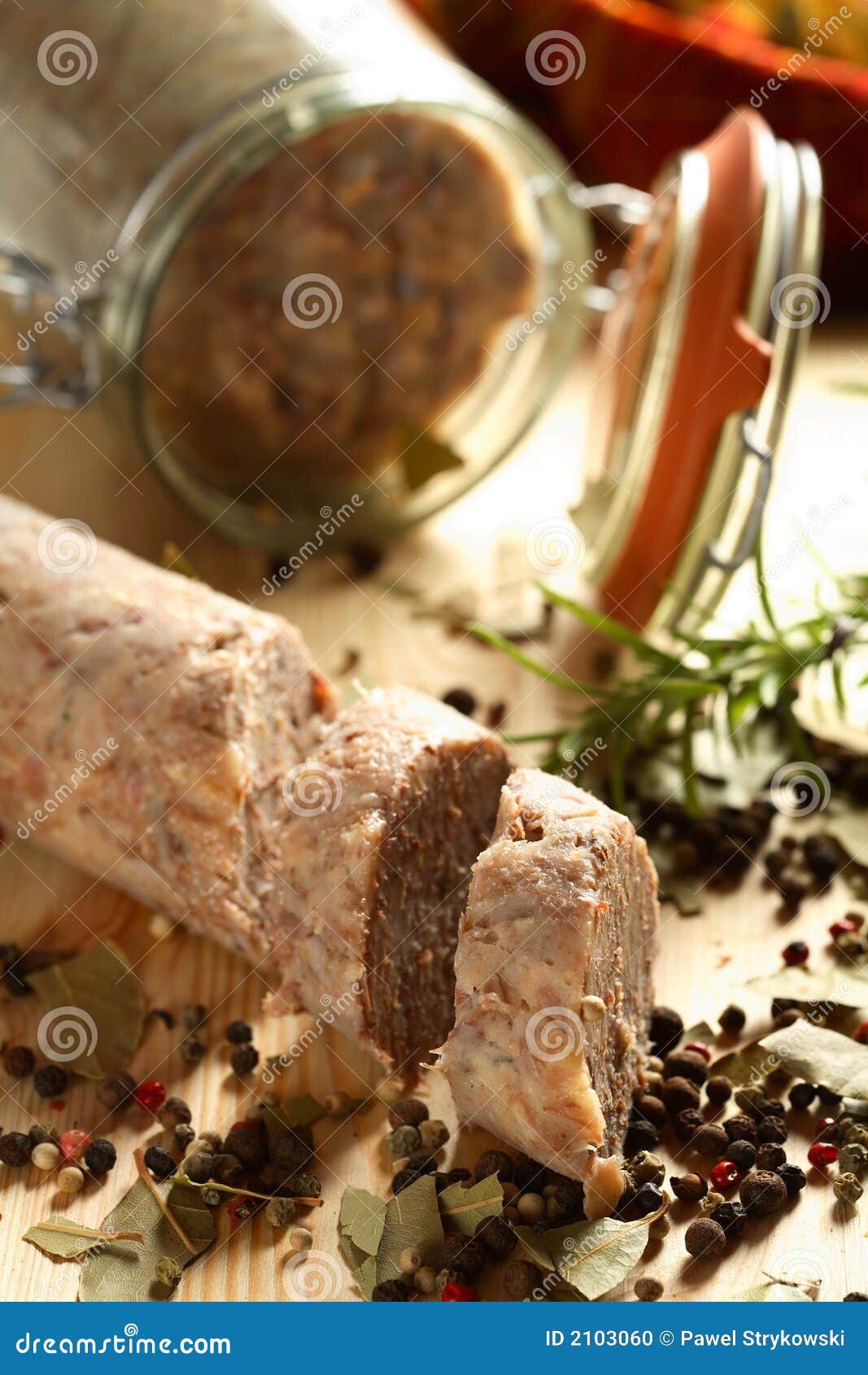 Duck pie with spices stock photo. Image of cooking, dish - 2103060