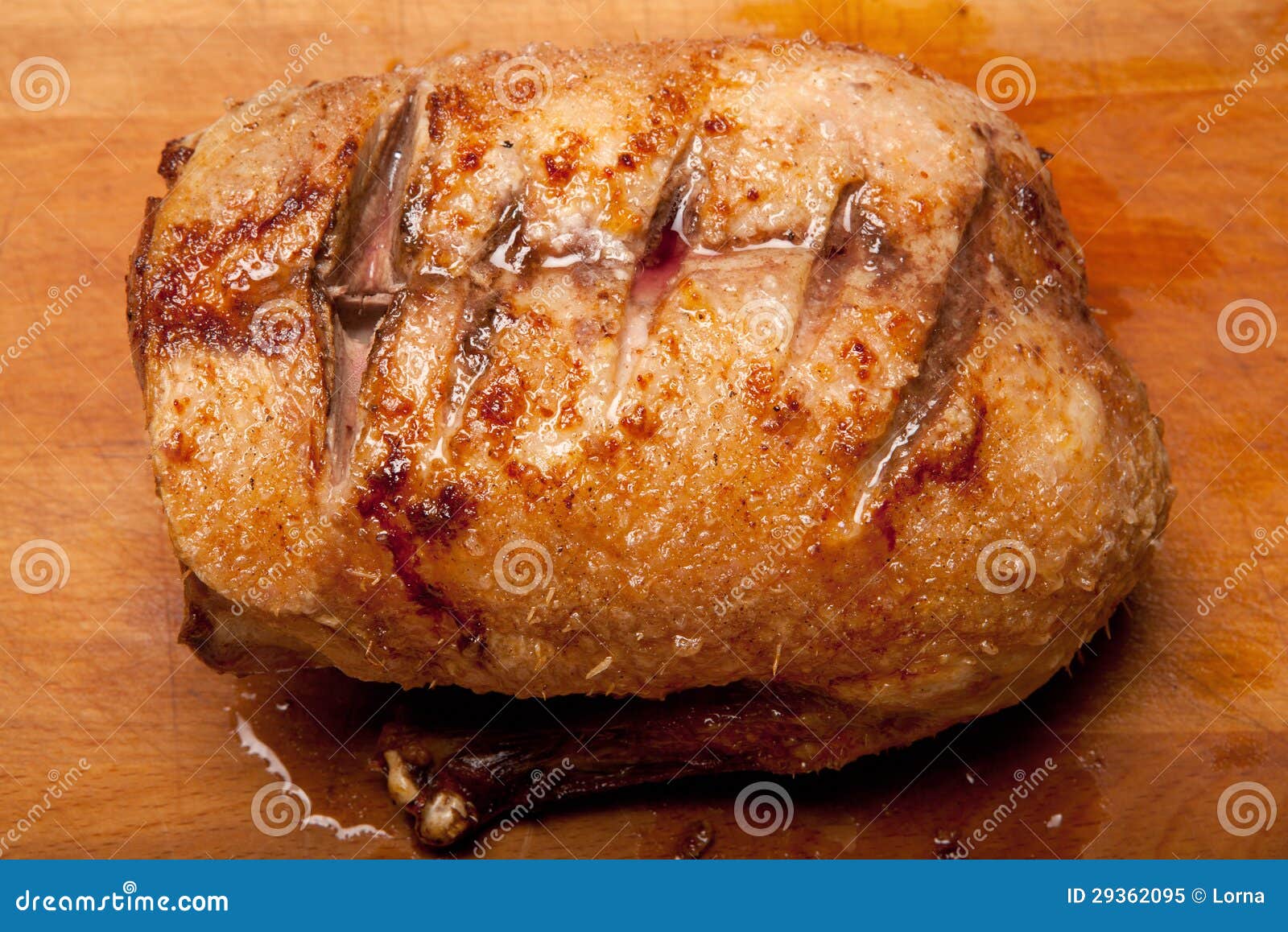 Duck roast cooking bird stock image. Image of butter - 29362095