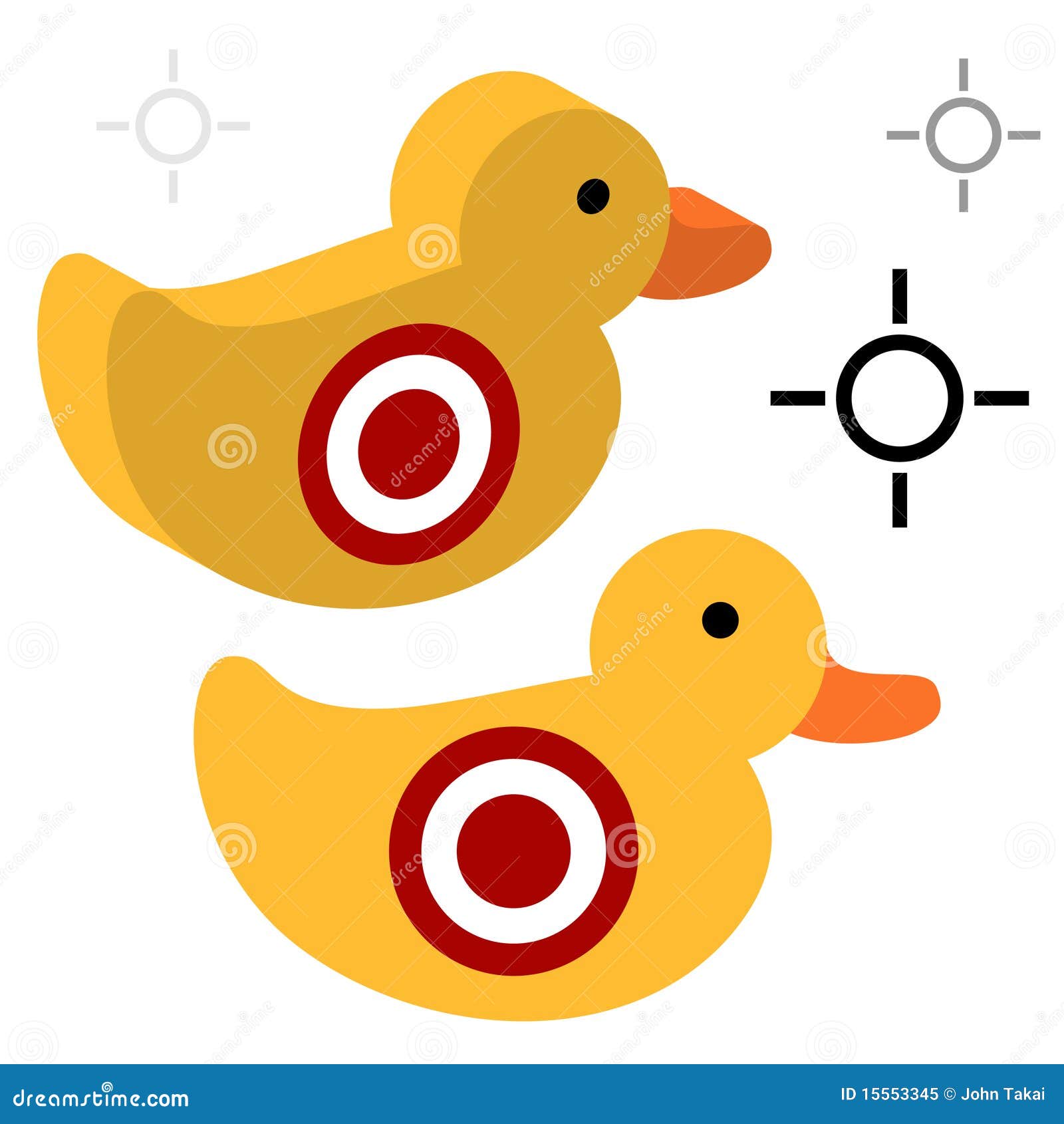 Shooting Target Vector Set. | CartoonDealer.com #85506479