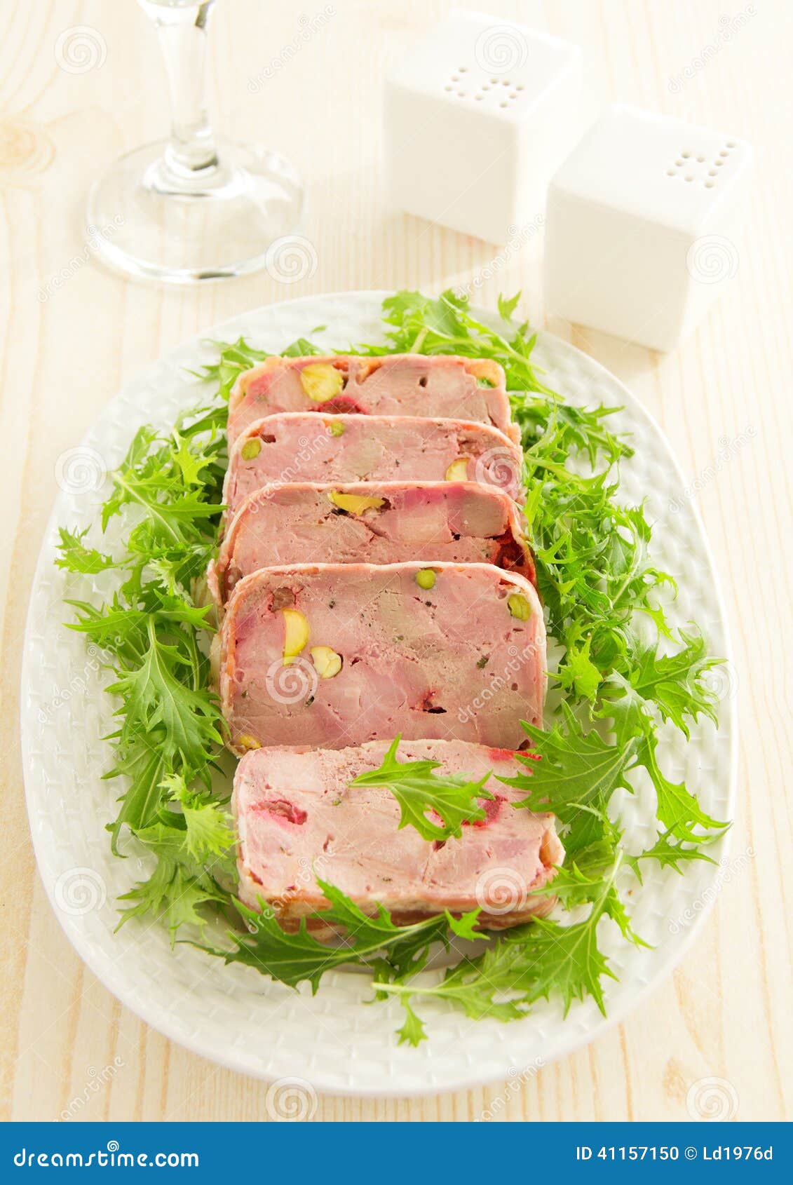 Duck terrine stock photo. Image of rabbit, appetizer - 41157150