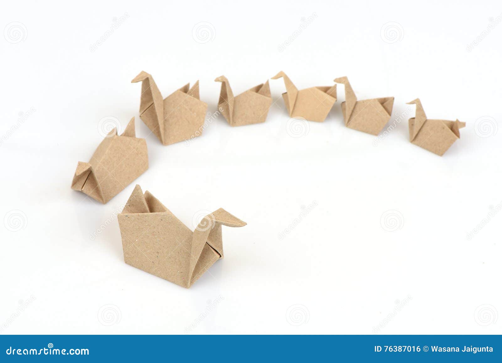 Duck Turtle with Old Paper Folding. Stock Photo - Image of folded ...