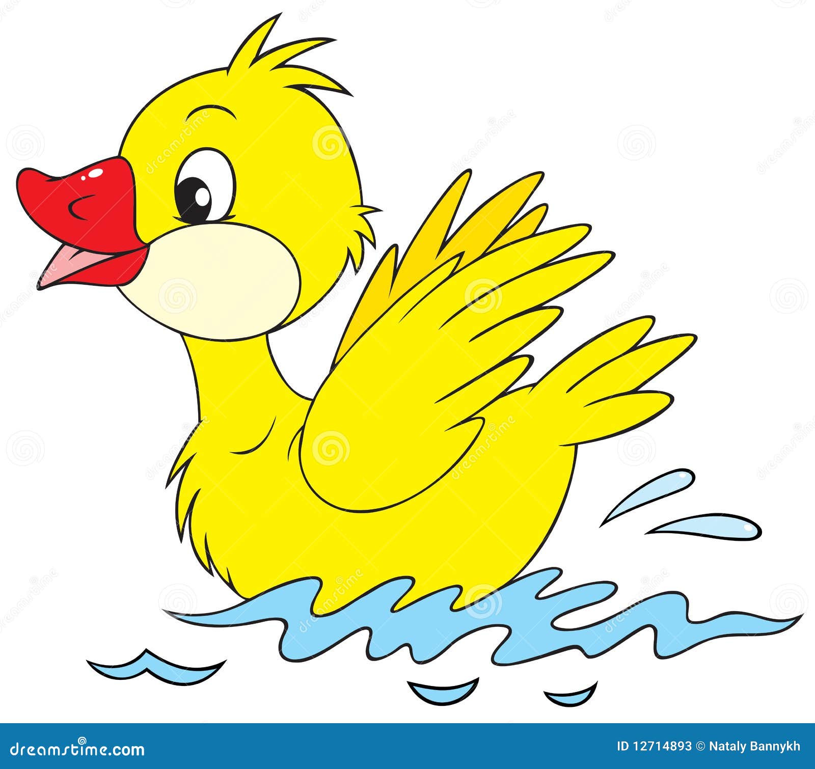 Duckling Cartoon Vector | CartoonDealer.com #85592587