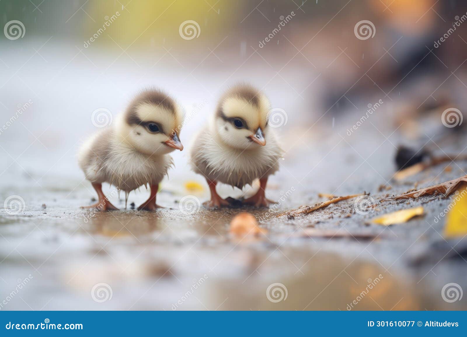 Duckling Siblings by Mud Puddle Stock Image - Image of waterfowl ...