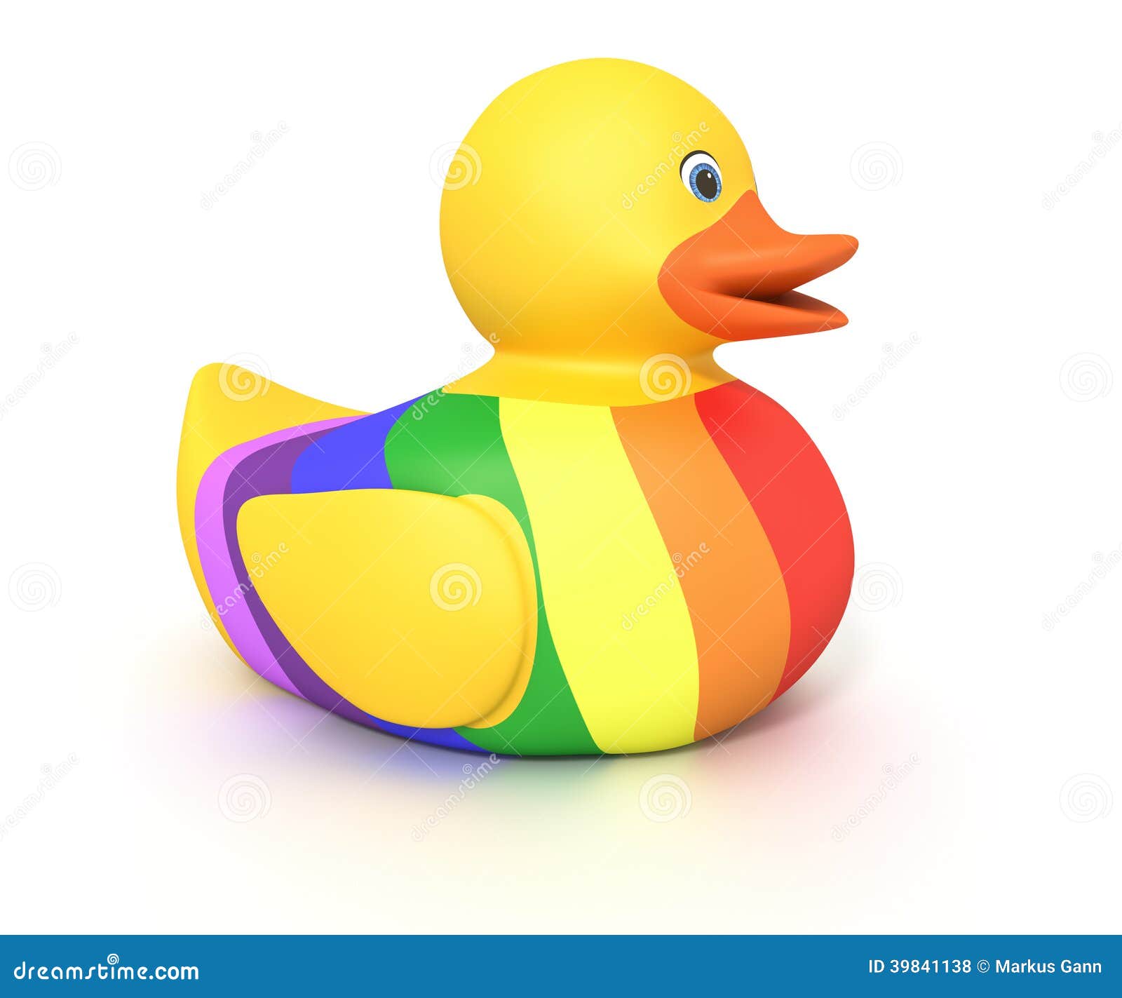 Ducky Rainbow Colors stock illustration. Illustration of purple - 39841138