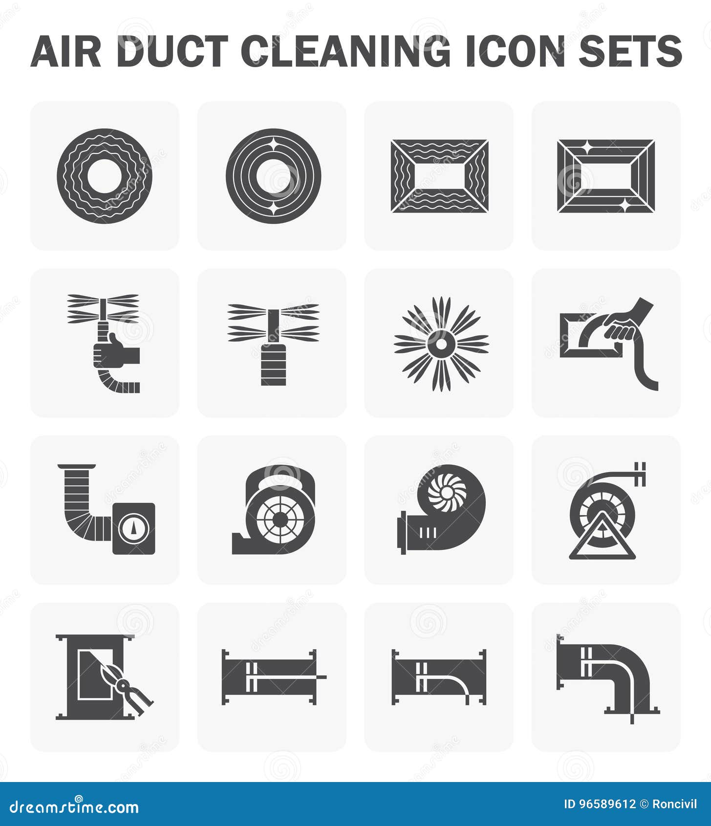 Fan And Vent Duct Icon Color Outline Vector Royalty-Free Stock Photo ...