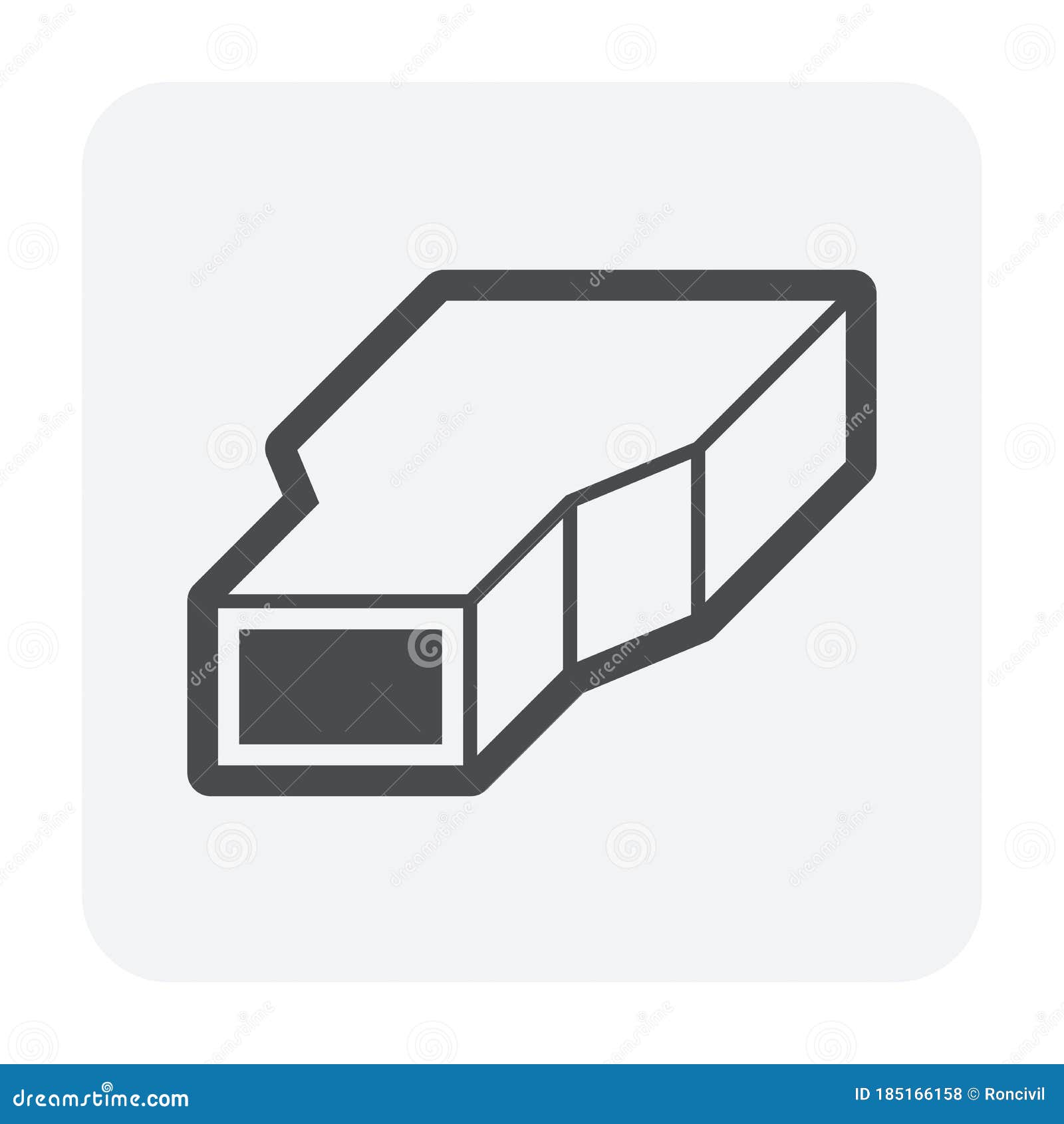 Air Duct Icon Cartoon Vector | CartoonDealer.com #108572855