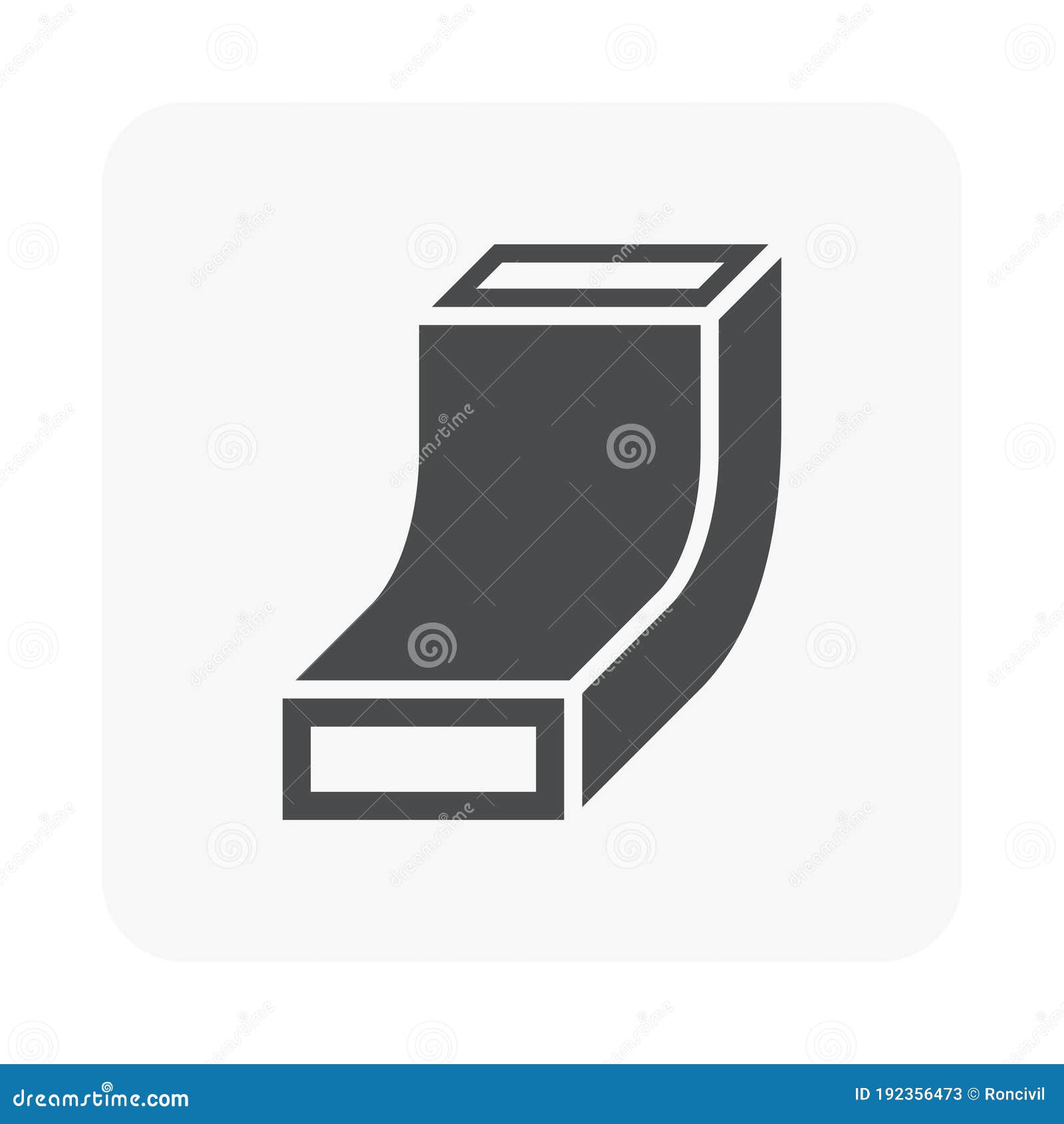 Duct pipe icon stock vector. Illustration of fitting - 192356473
