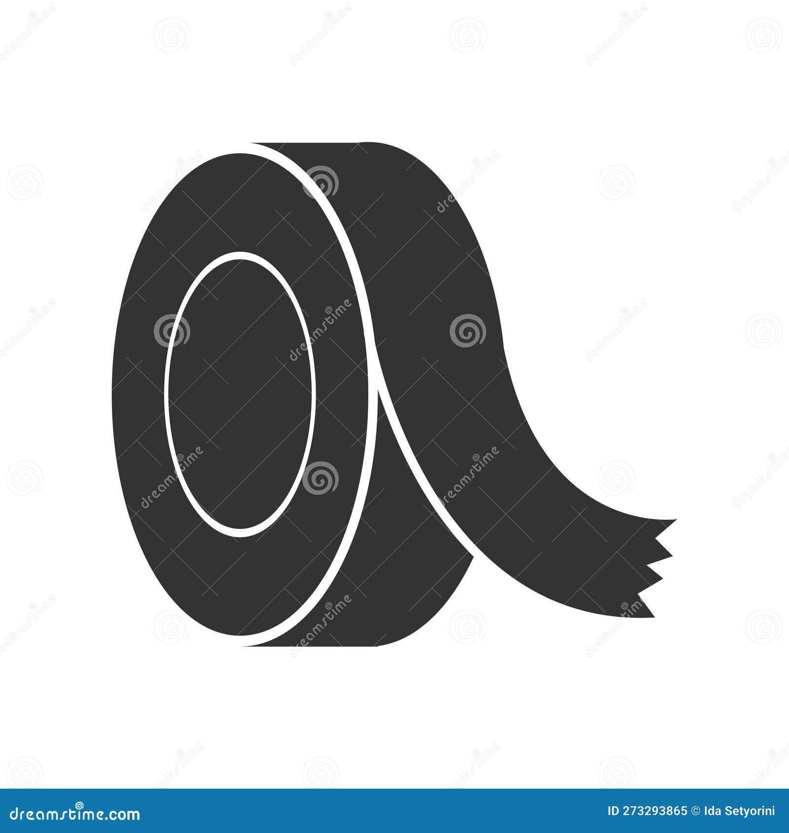 Duct tape icon vector stock illustration. Illustration of holding ...