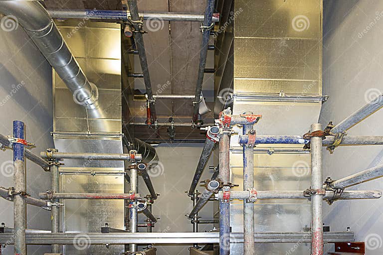 Ductshaft stock image. Image of metal, heat, industry - 72207419