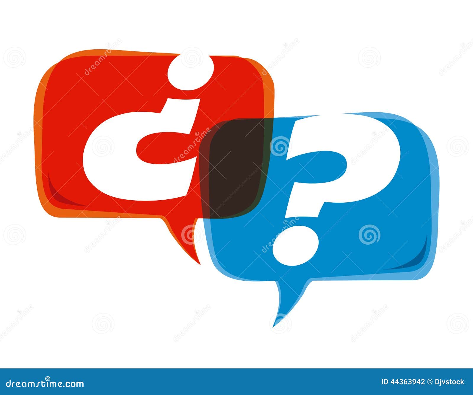 Duda ilustración del vector. Ilustración de idea, conocimiento - 44363942