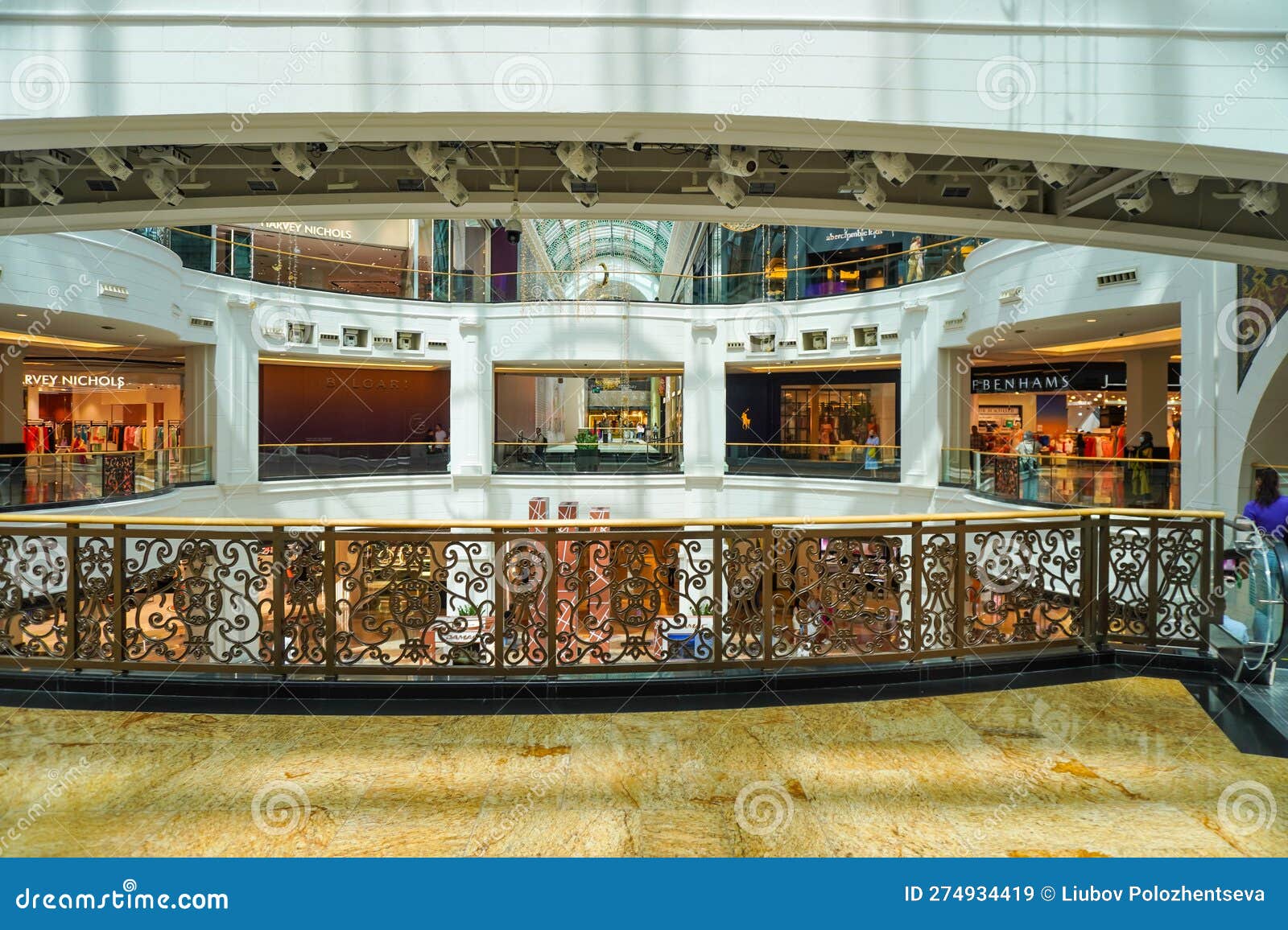 Dudai, UAE - March,20,2023: Mall Of The Emirates In Dubai, UAE, View ...