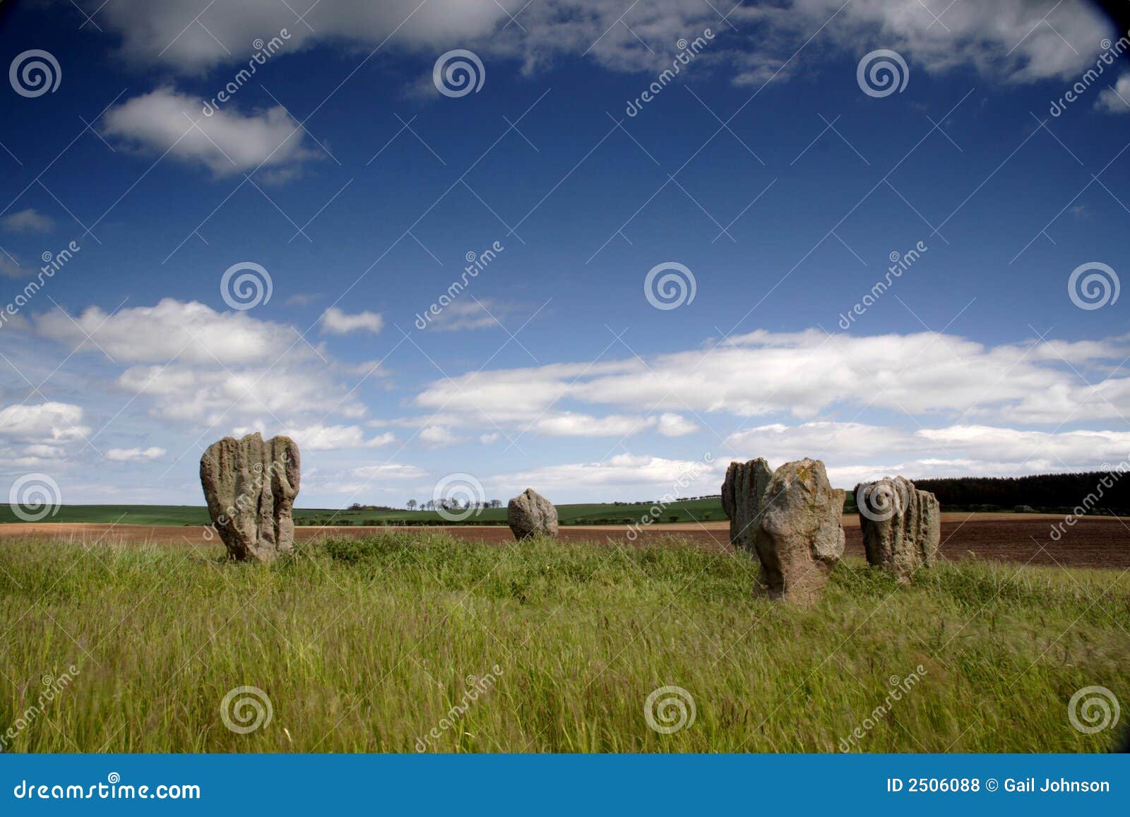 Duddo Stone Circle stock photo. Image of henge, ancient - 2506088