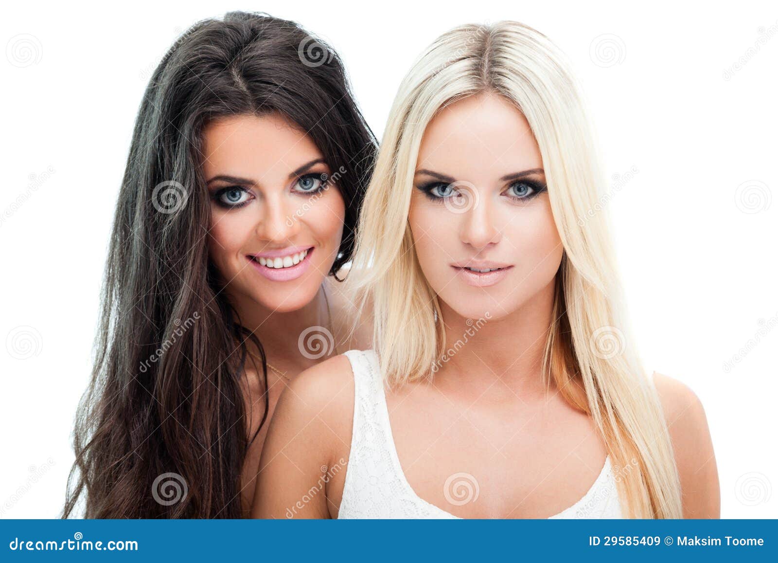 Due amiche immagine stock. Immagine di coppie, modo, risata - 29585409