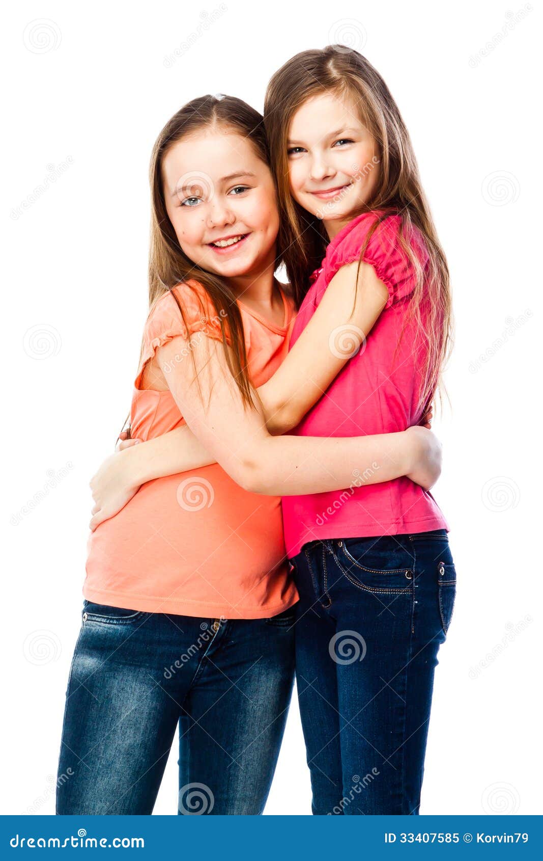 Due amiche delle ragazze immagine stock. Immagine di umano - 33407585