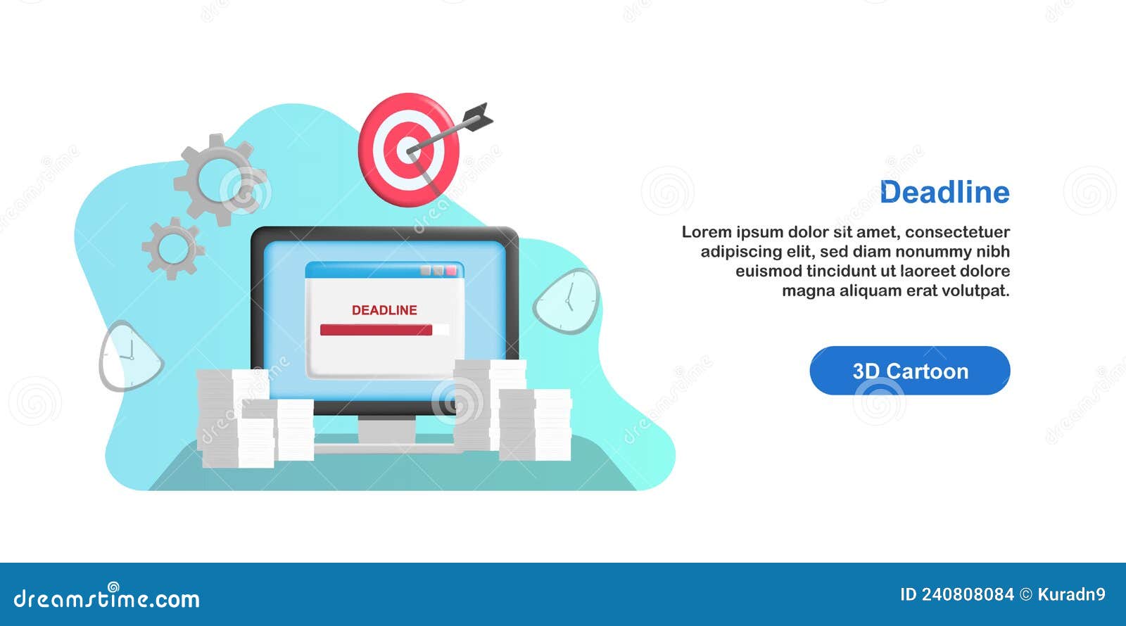 Due Date, Task Target Outcome Deadline, Desk Table with PC Desktop Full ...