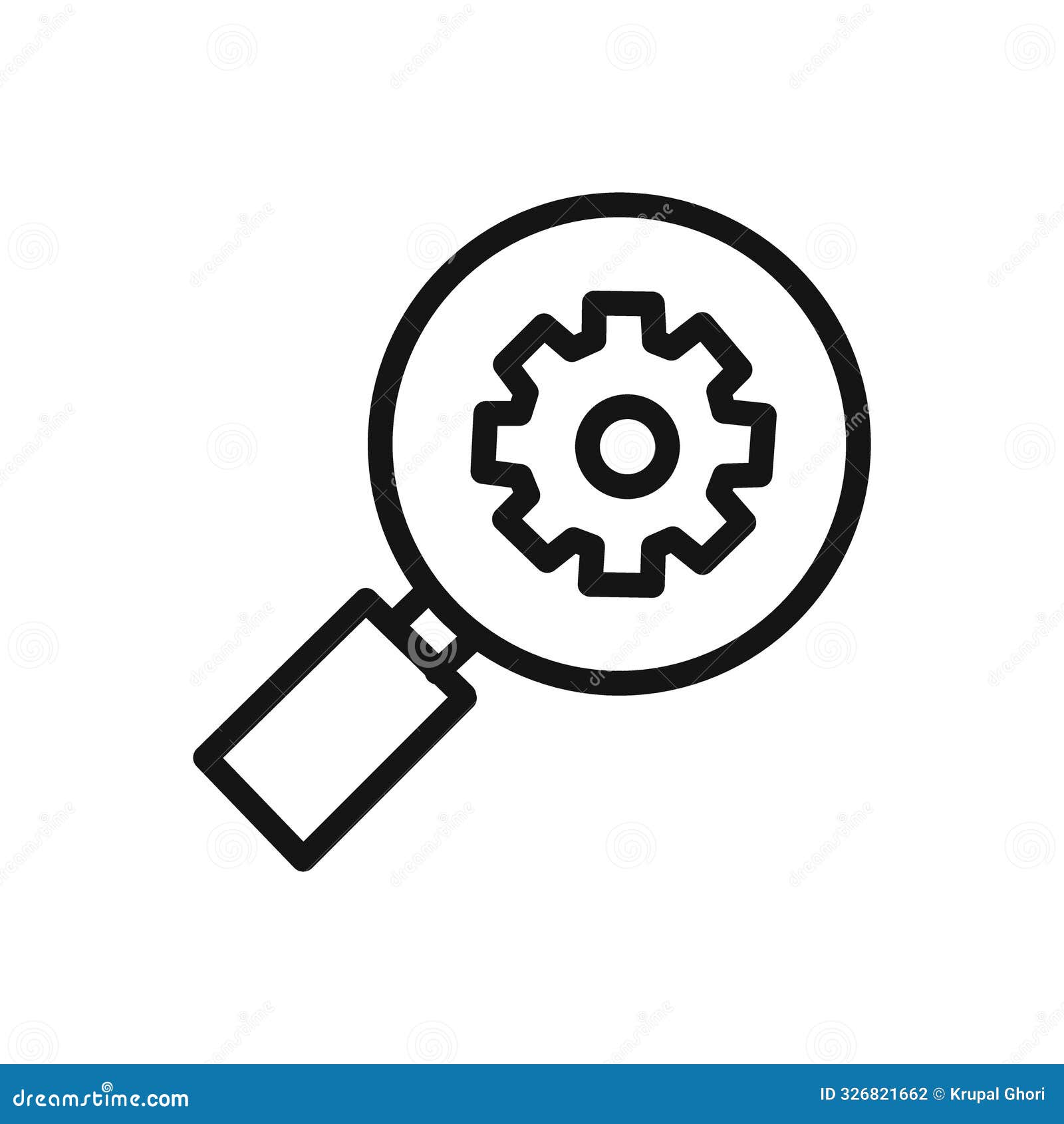 Due Diligence Icon Linear Vector Graphics Sign | CartoonDealer.com ...