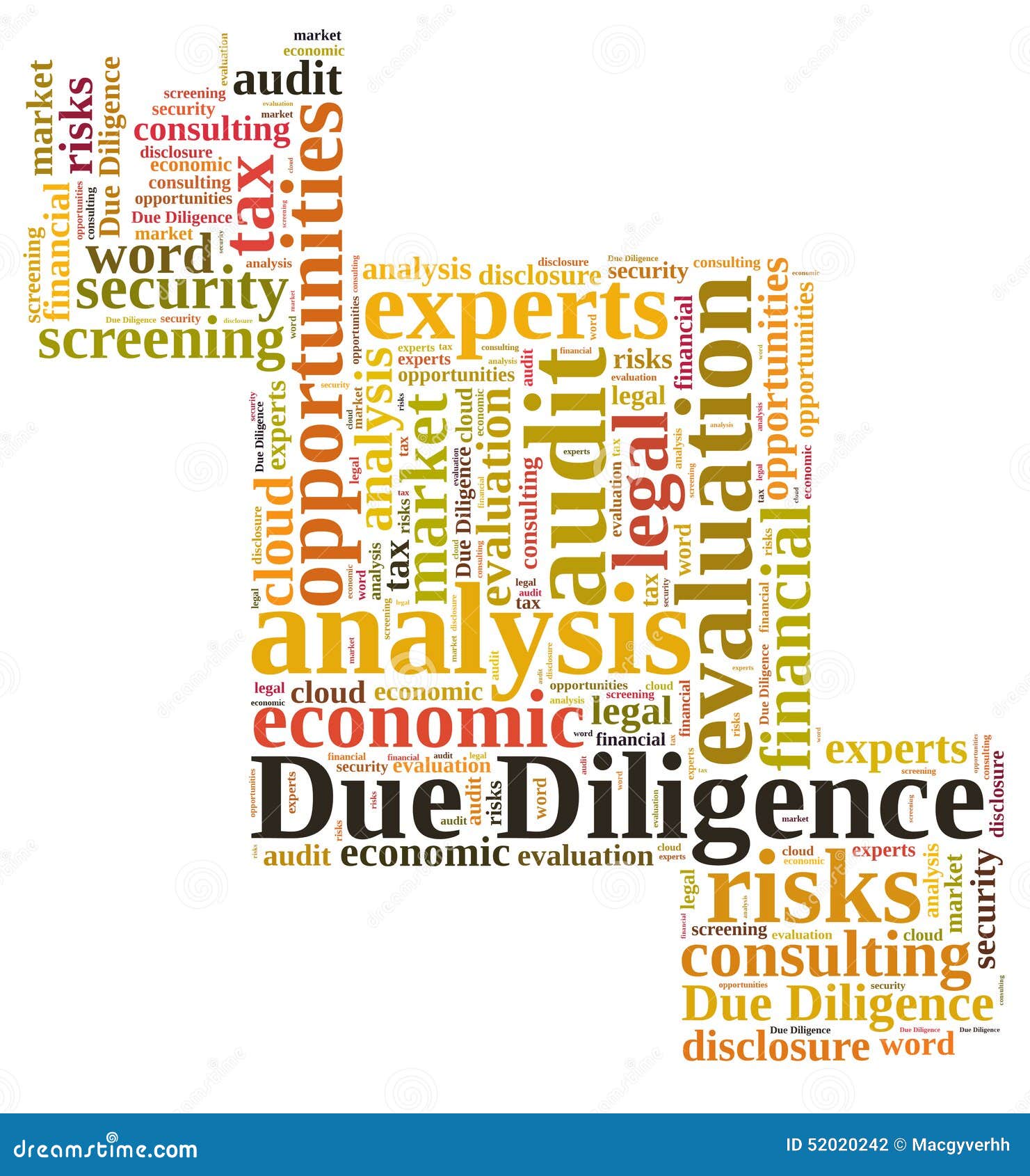 Due Diligence stock illustration. Illustration of analysis - 52020242