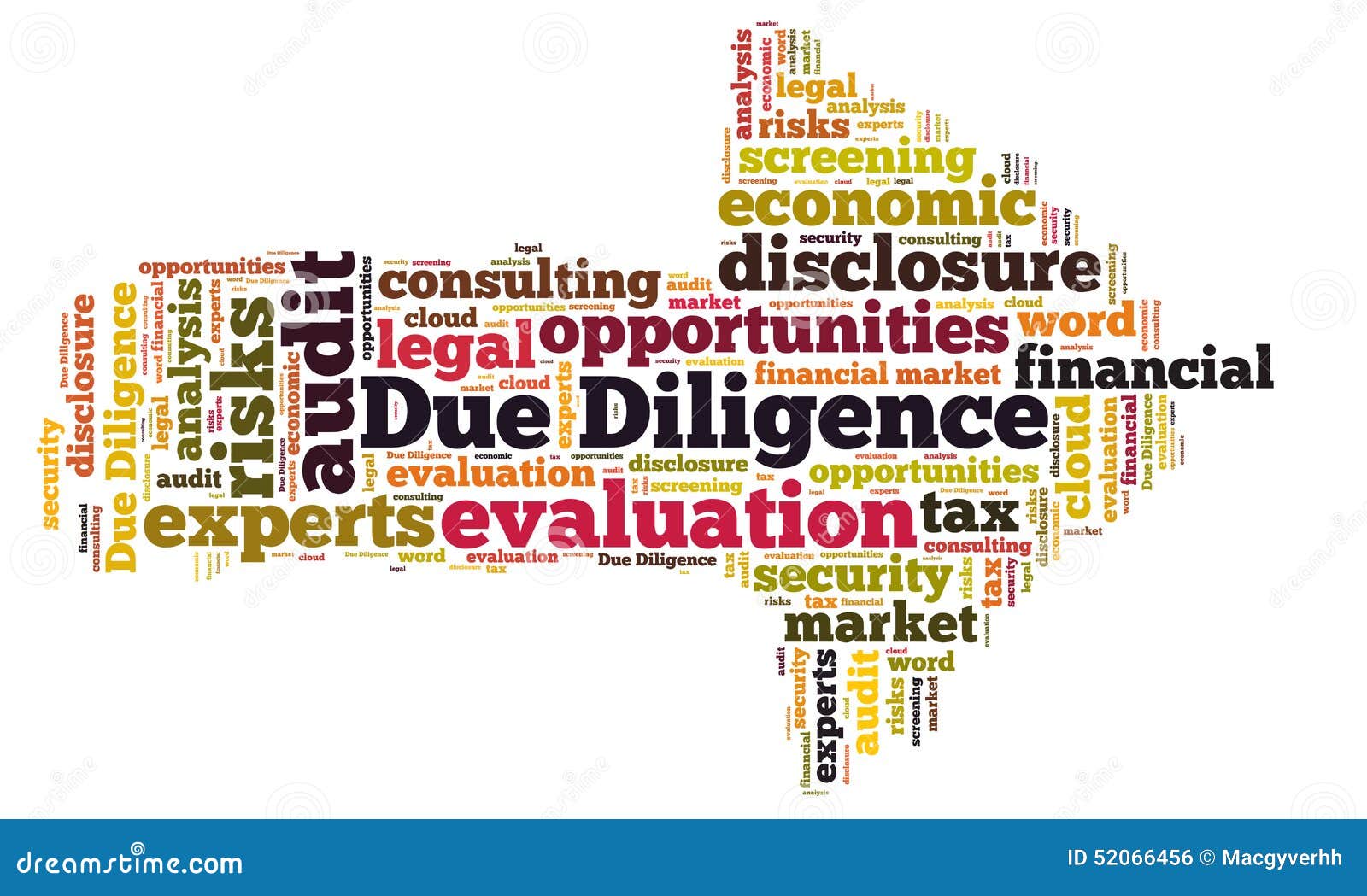 Due Diligence stock illustration. Illustration of diligence - 52066456