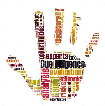 Due Diligence stock illustration. Illustration of shaped - 52066377