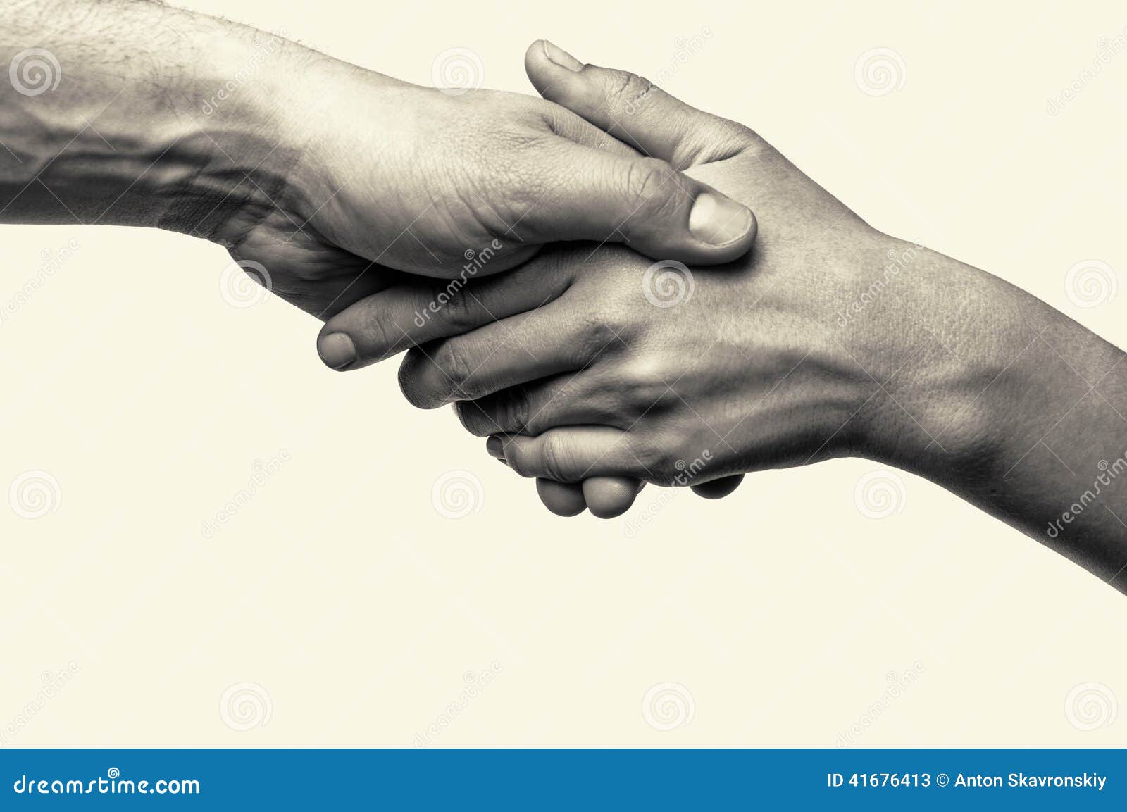 Due mani - aiuto immagine stock. Immagine di affidabilità - 41676413