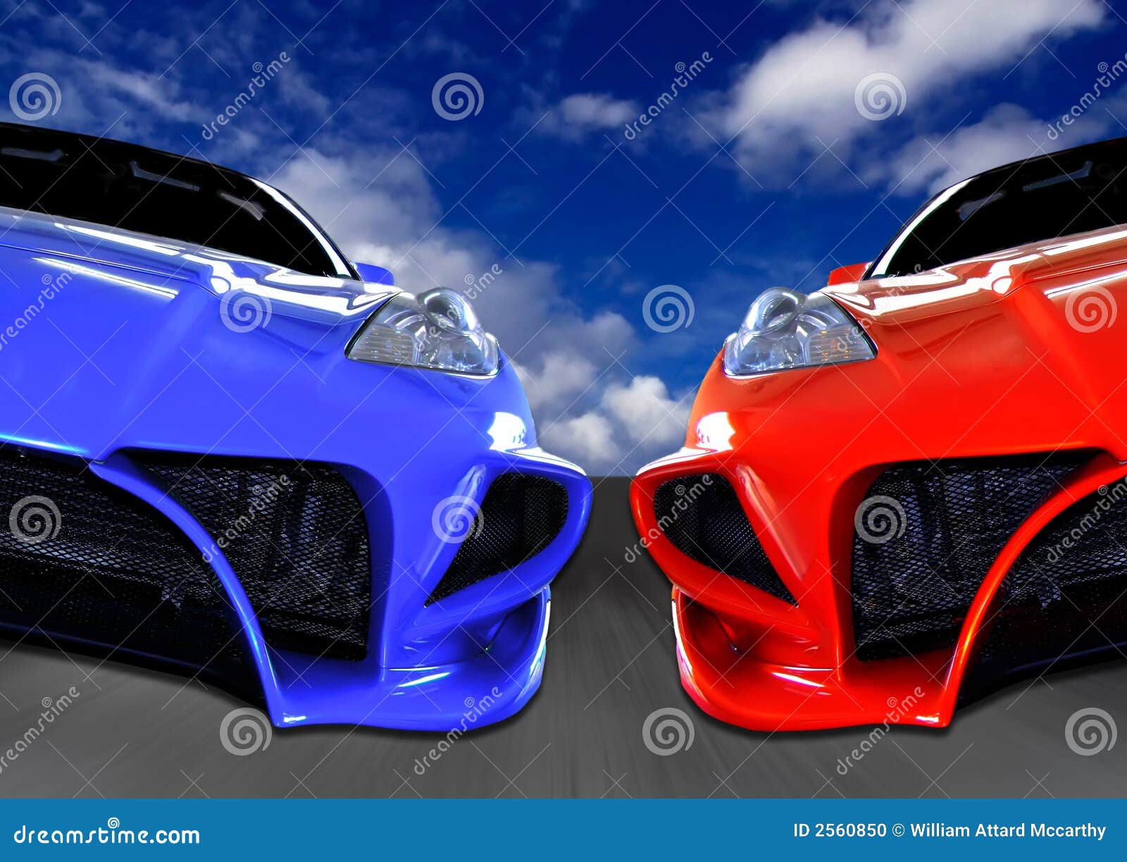 Duel stock photo. Image of carshow, cluster, design, curve - 2560850