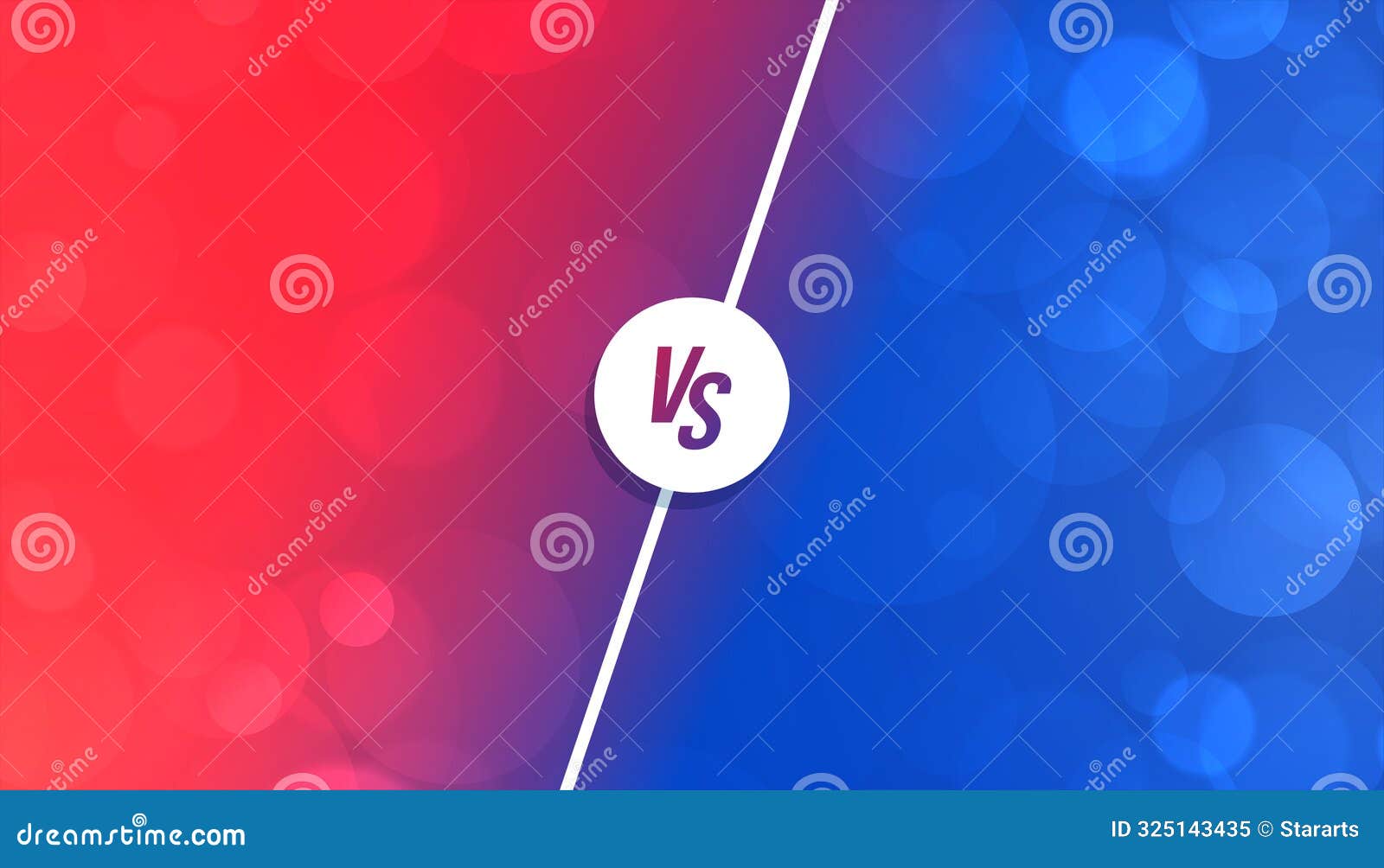 Duel Fight Battle Versus Vs Banner for Esport Streamer Stock ...