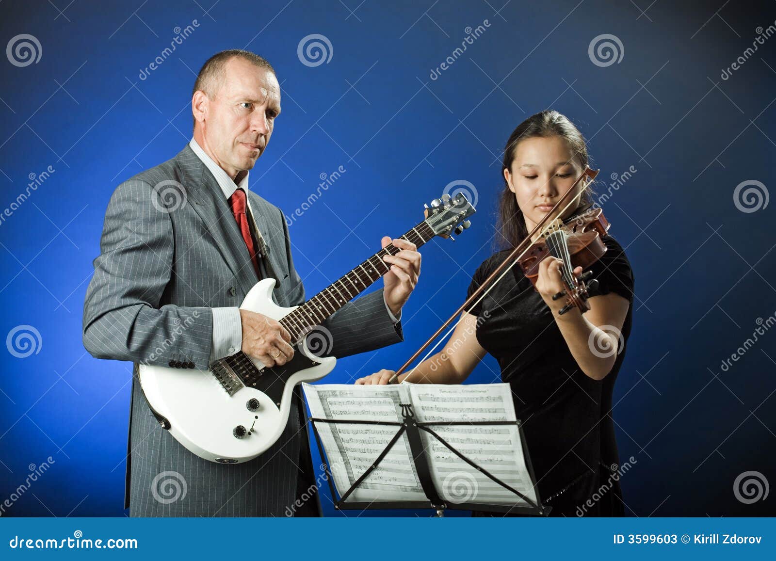 Duet stock image. Image of instrumental, male, multi, performer - 3599603