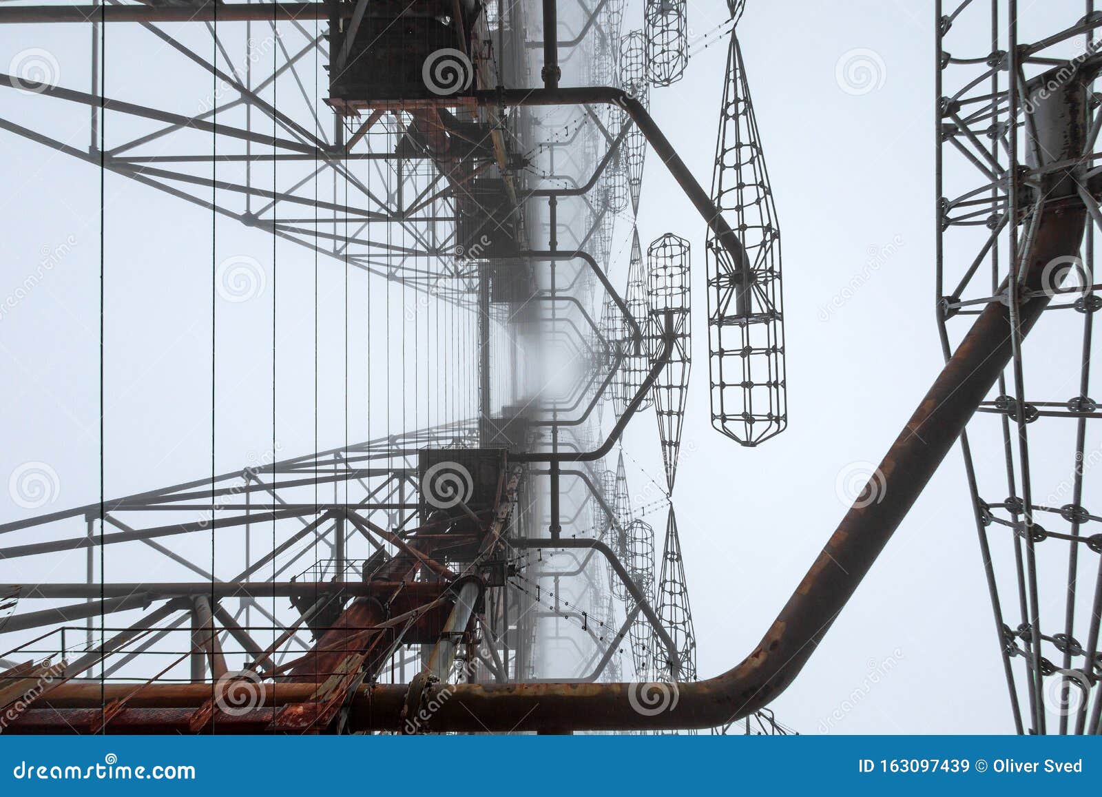 Duga Antenna Complex in Chernobyl Exclusion Zone 2019 Stock Image ...