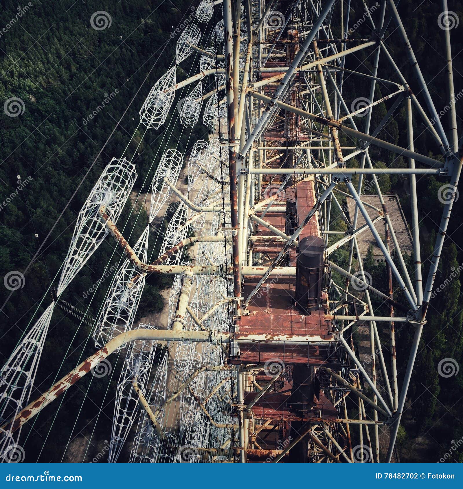 Duga-Radar stockfoto. Bild von entfremdung, ukraine, zone - 78482702