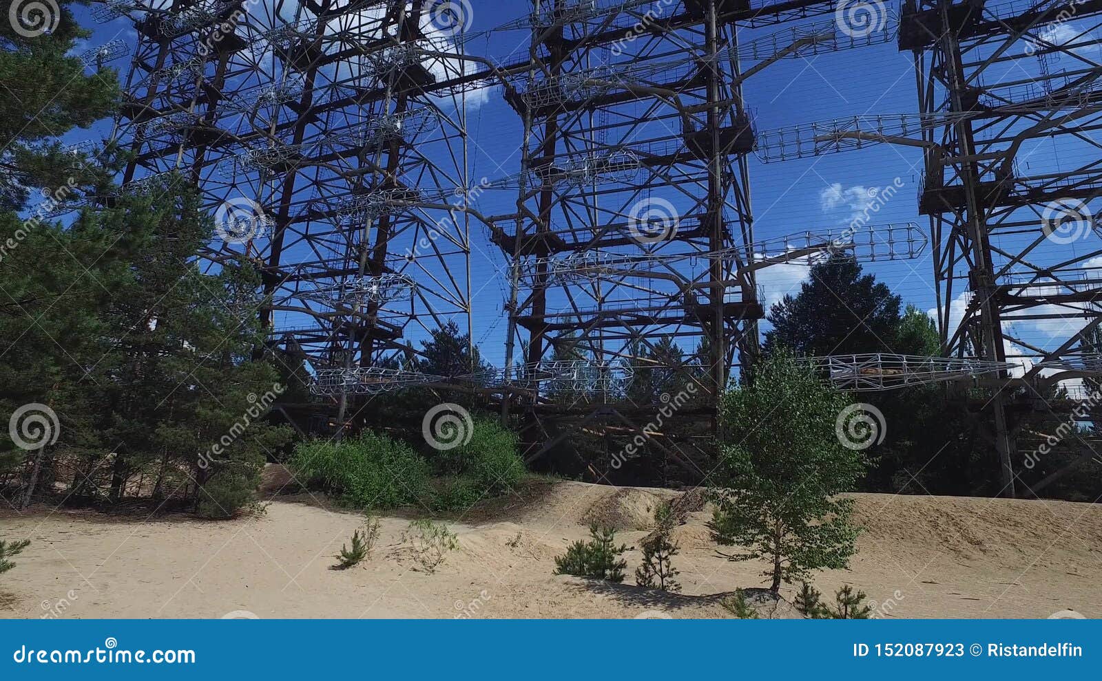 Duga Radar Array Famous Russian Woodpecker Over-the-horizon System from ...