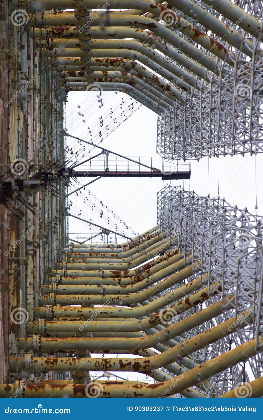 Duga Radar Antenna Duga-1 - Former Soviet Secret Missile Detection ...