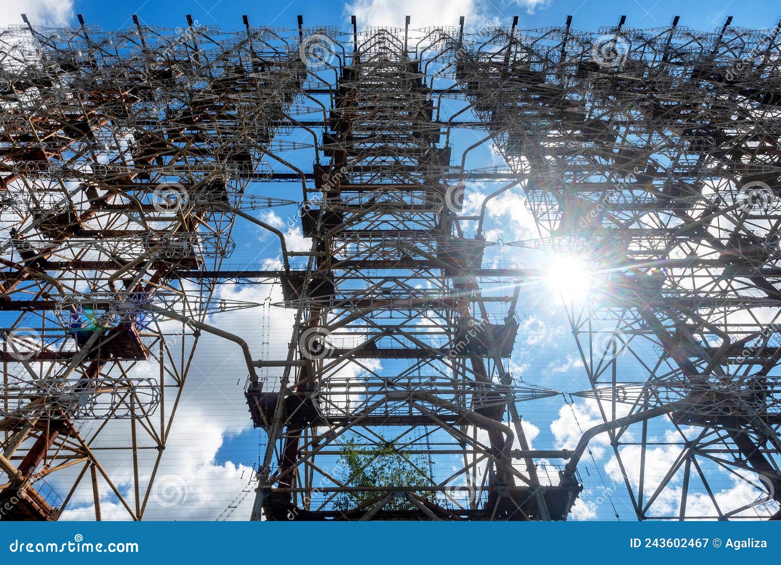 The DUGA Radar System in Chernobyl, Ukraine Stock Image - Image of ...