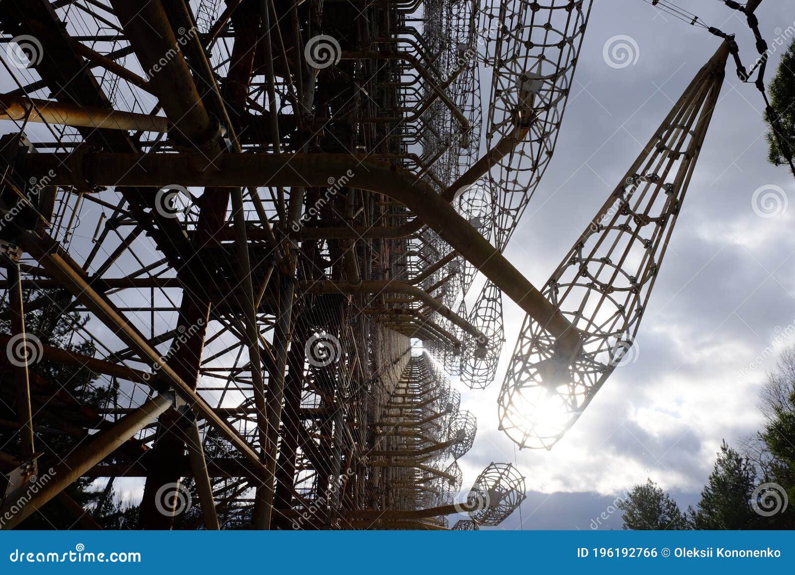 Duga is a Soviet Over-the-horizon Radar Station for an Early Detection ...