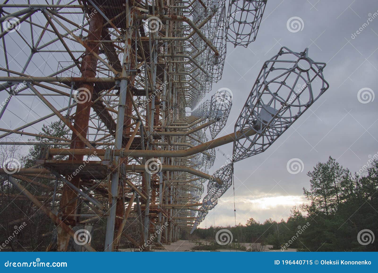 Duga is a Soviet Over-the-horizon Radar Station for an Early Detection ...