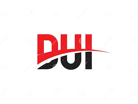 DUI Letter Initial Logo Design Vector Illustration Stock Vector ...