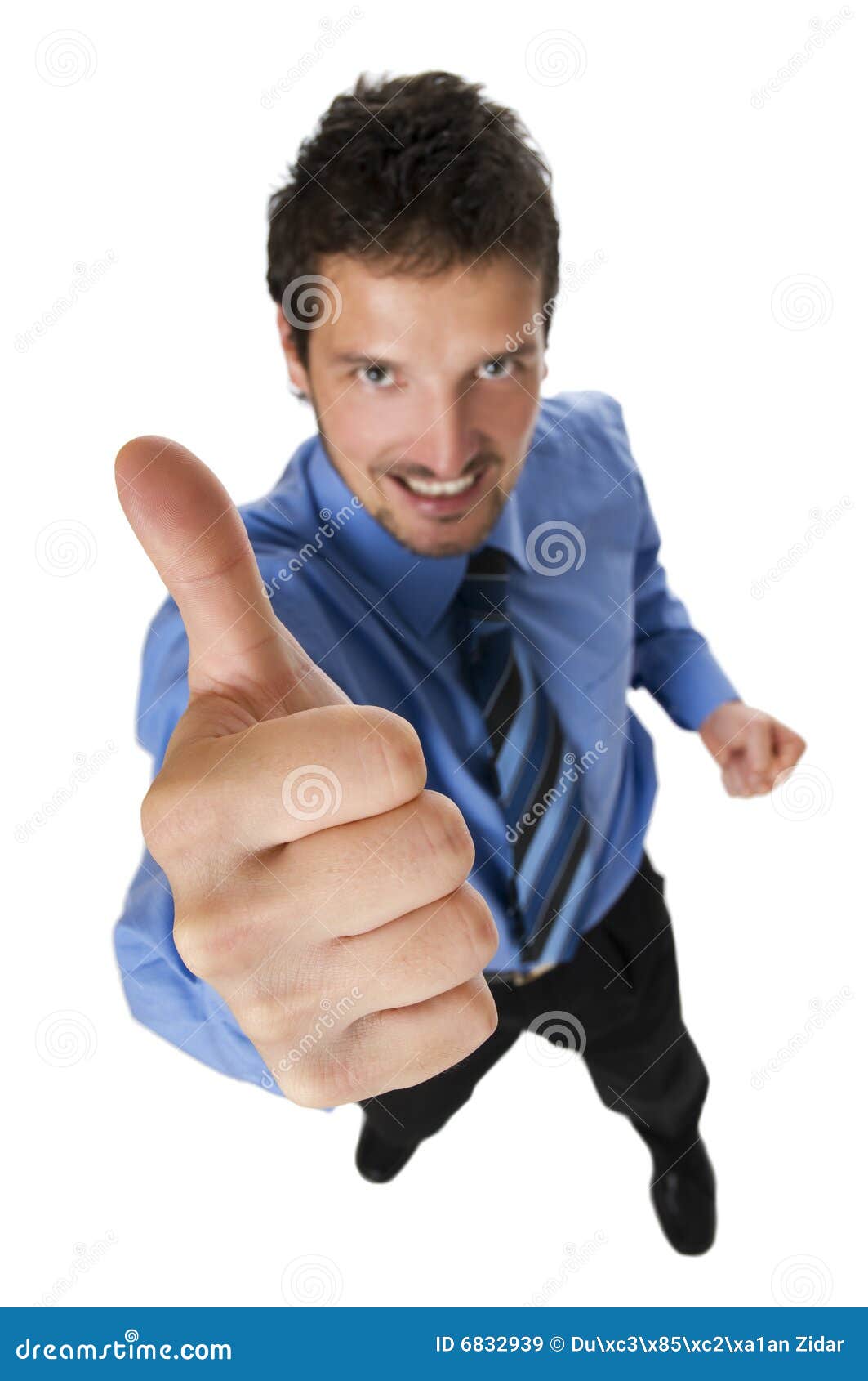 Duim stock afbeelding. Image of gelukkig, mens, vriendschappelijk - 6832939