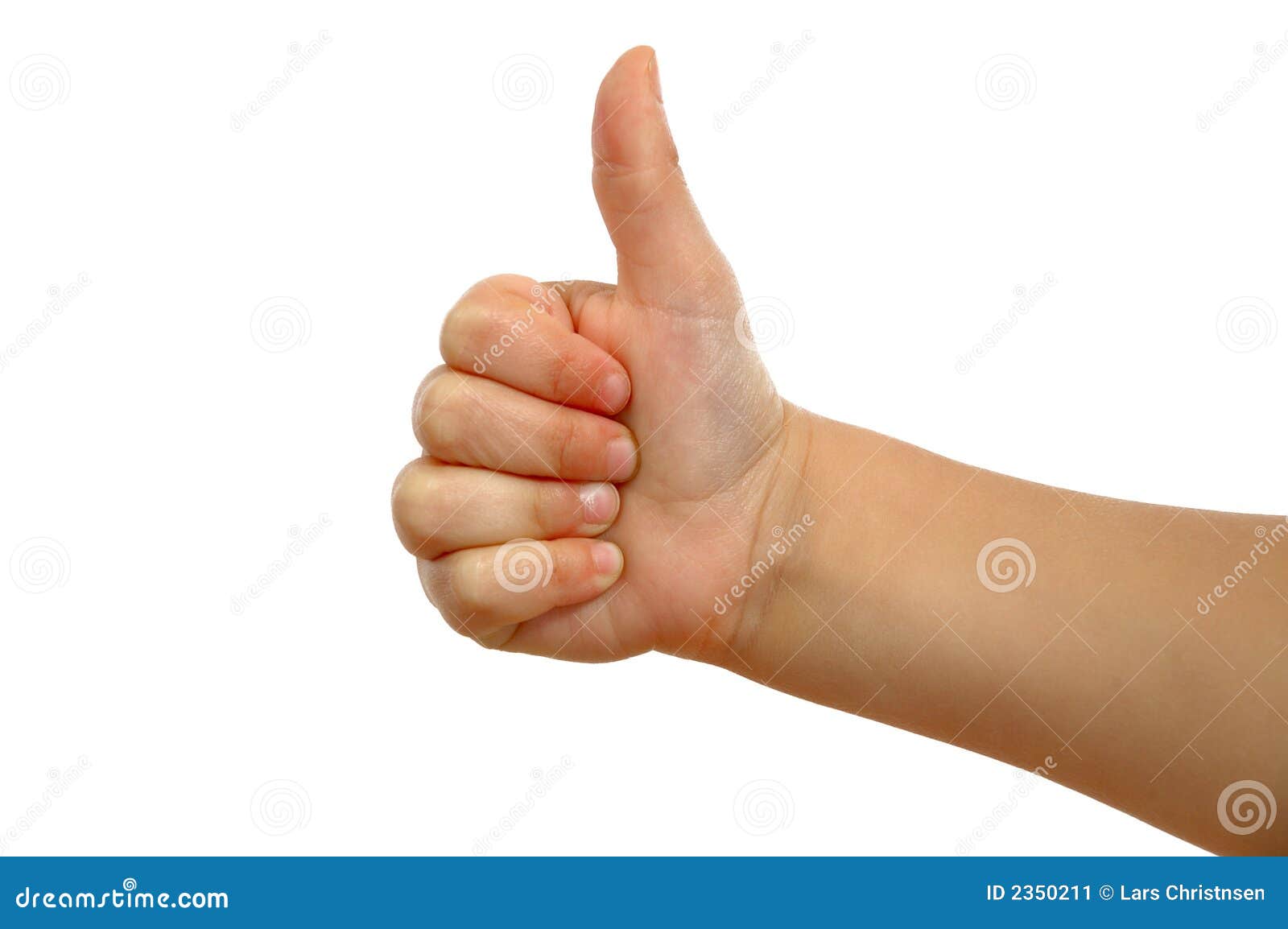 Duim omhoog stock afbeelding. Image of kaasmaker, groot - 2350211