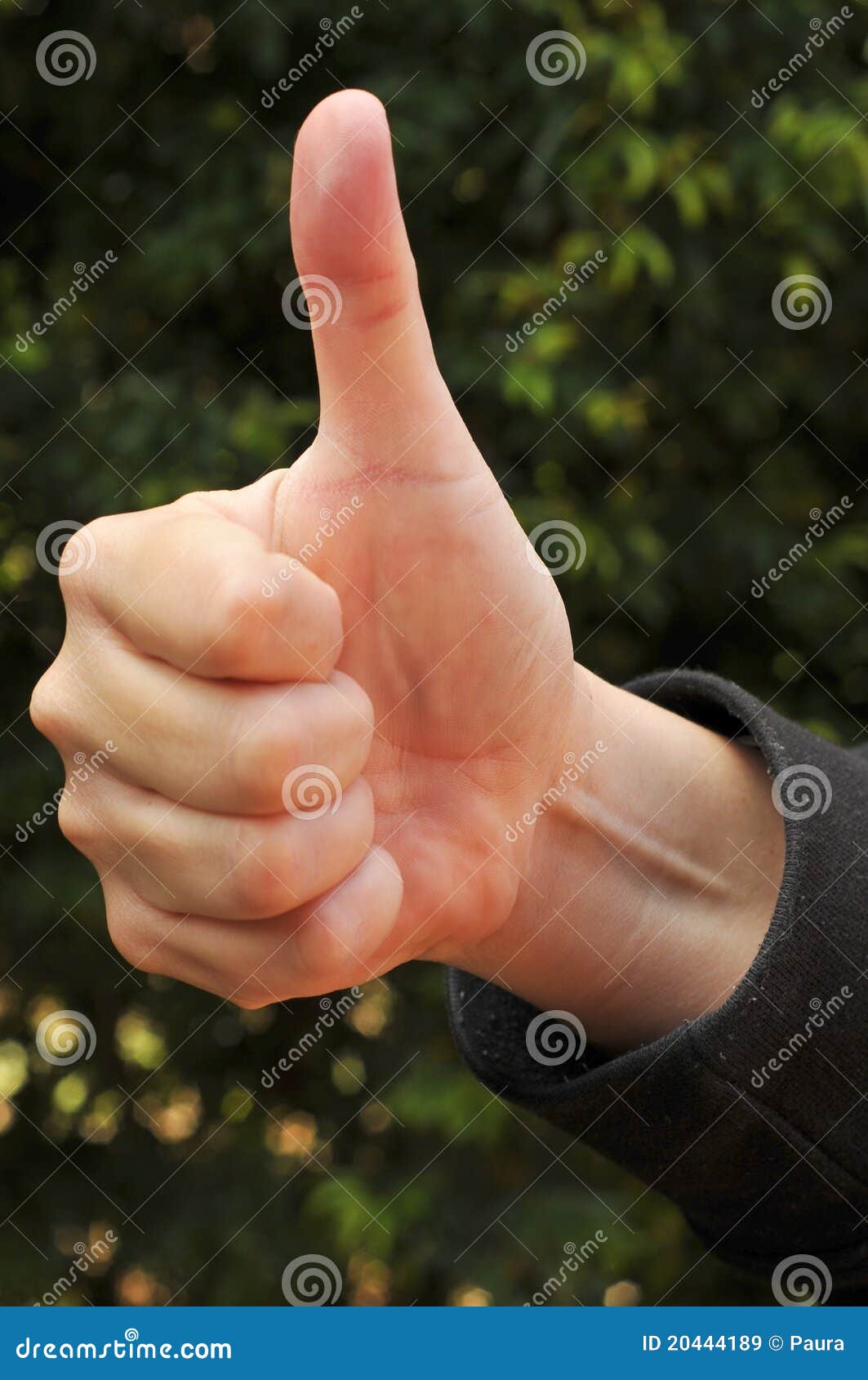 Duim-op stock afbeelding. Image of afstand, cijfer, aantrekkelijk ...