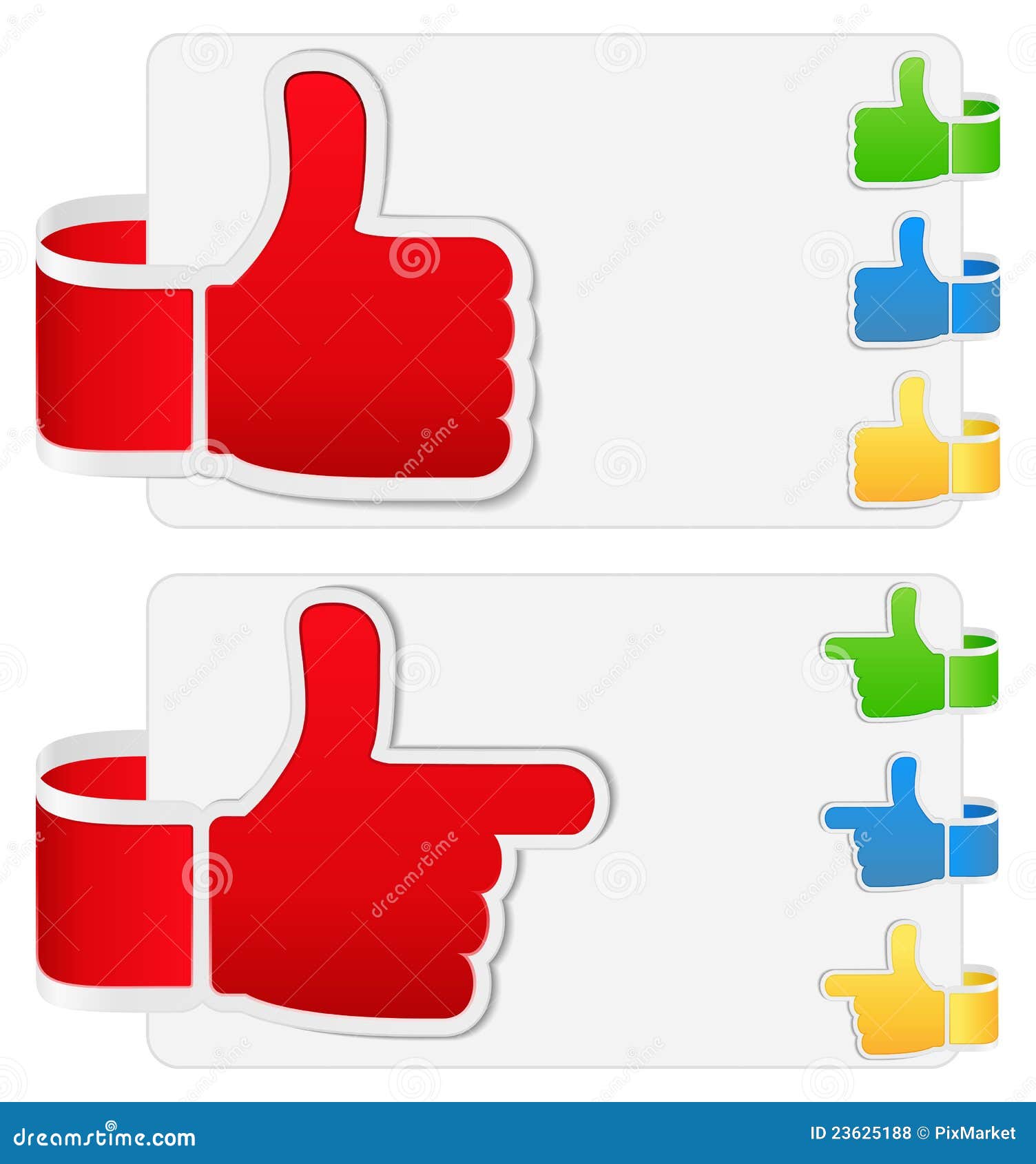 Duim op symbolen vector illustratie. Illustration of beste - 23625188