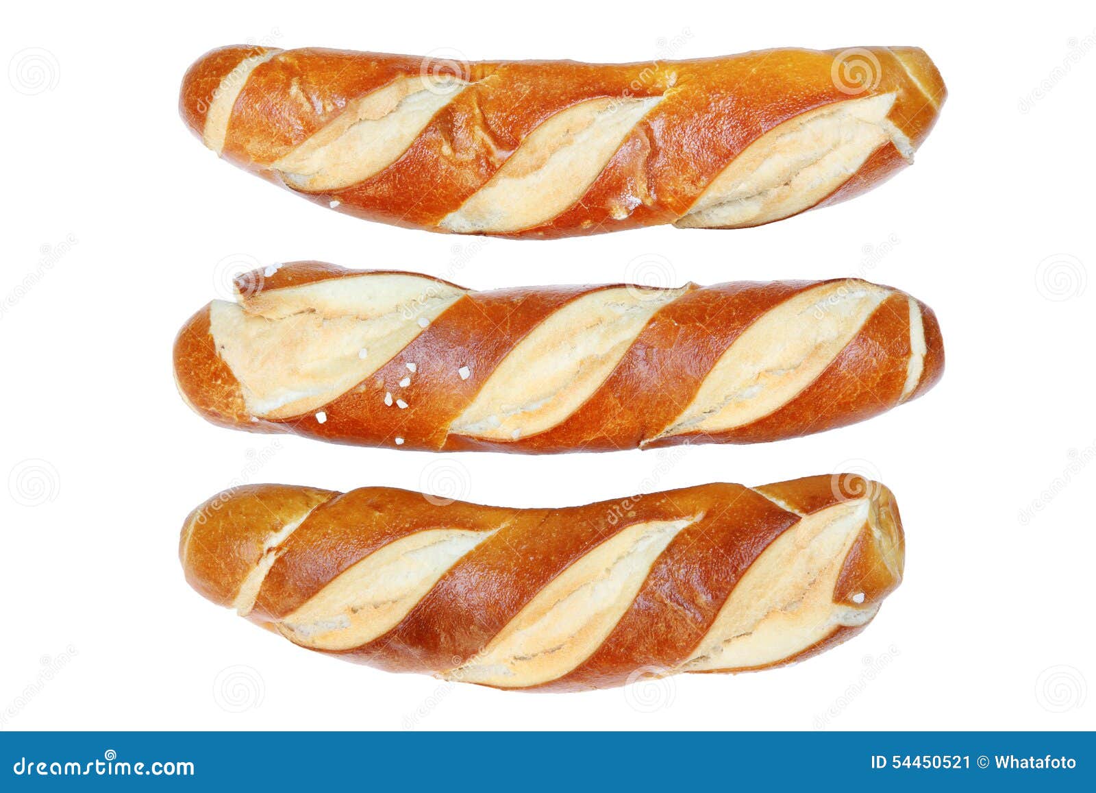 Duitse Broodstokken Met Zoute Korrels Stock Afbeelding - Image of ...