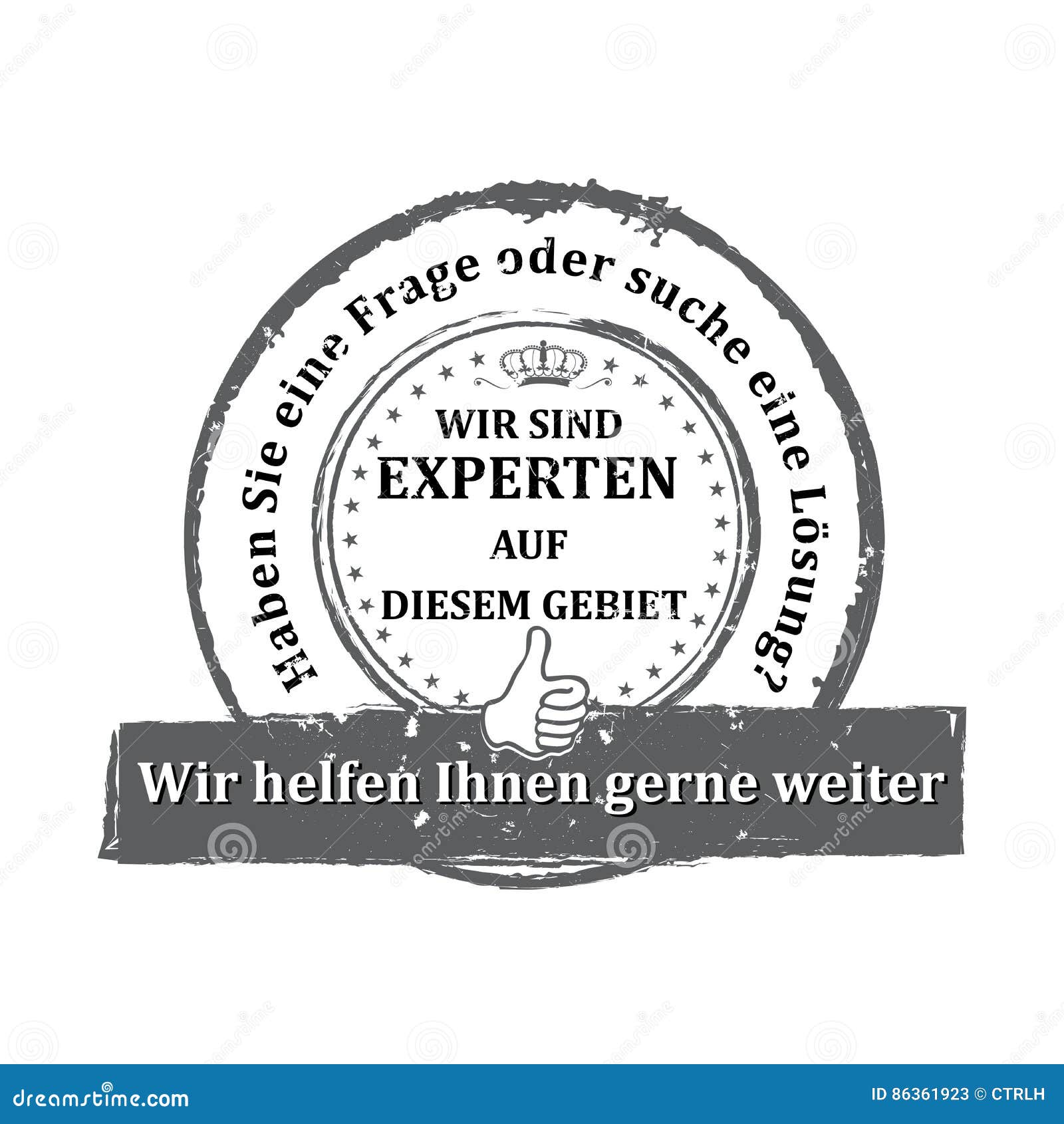 Duitse Deskundige zegel vector illustratie. Illustration of teken ...
