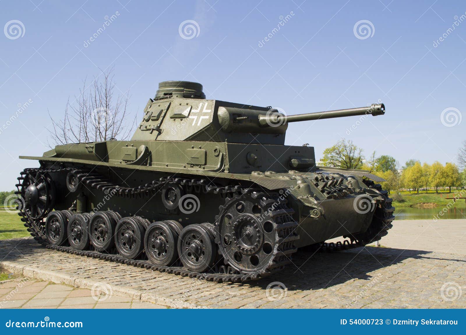 Duitse Lichte Tank T-3 Wereldoorlog II Stock Afbeelding - Image of ...