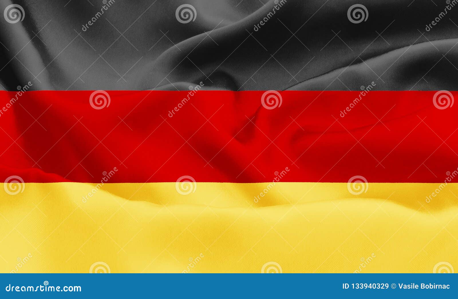 Duitse Vlag - Duitsland stock illustratie. Illustration of rood - 133940329