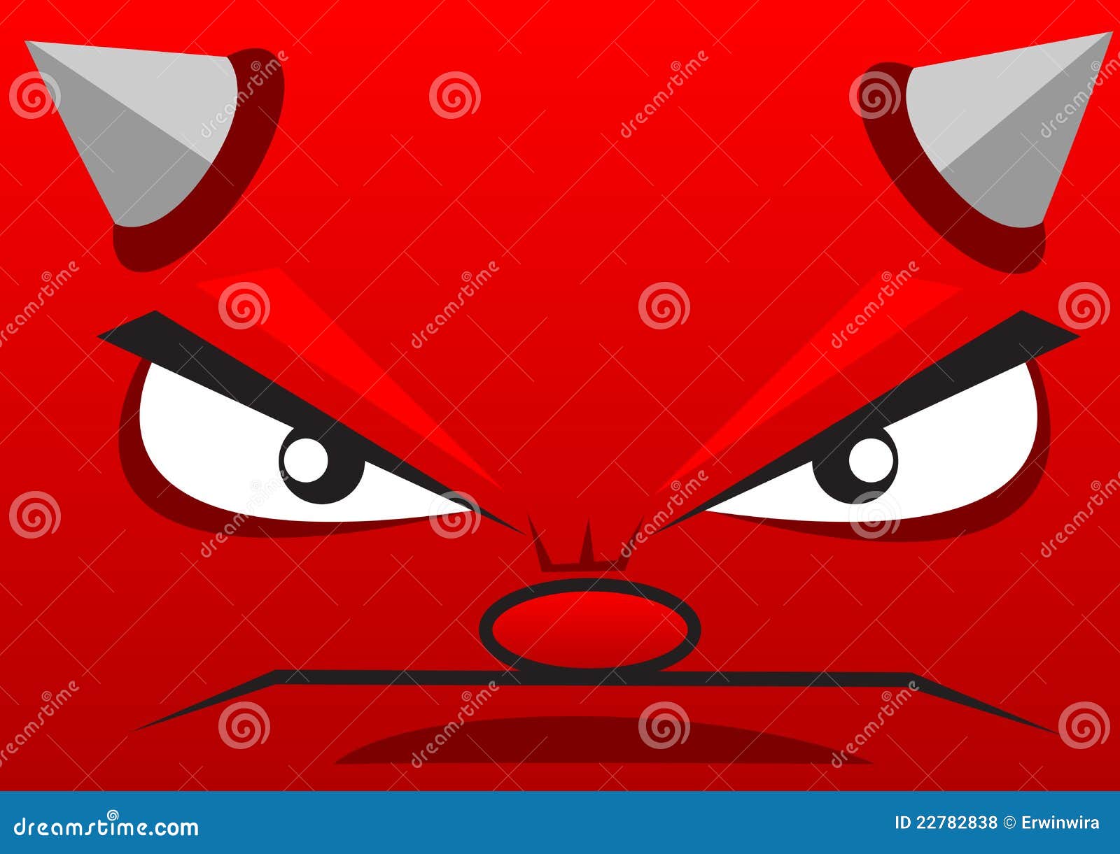 Duivel vector illustratie. Illustration of lucifer, kwaad - 22782838