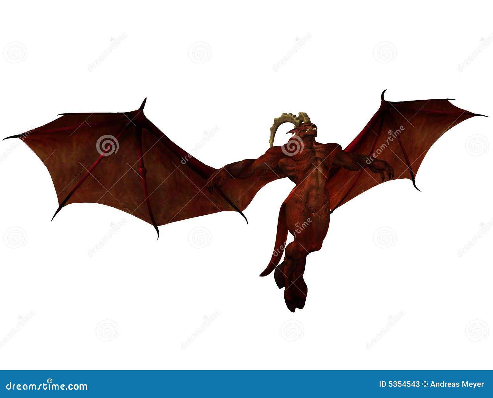 Duivel stock illustratie. Illustration of monsterlijk - 5354543