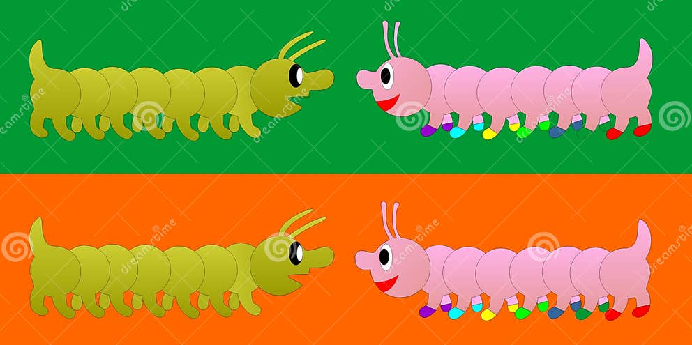 Duizendpoot vector illustratie. Illustration of banier - 18102854