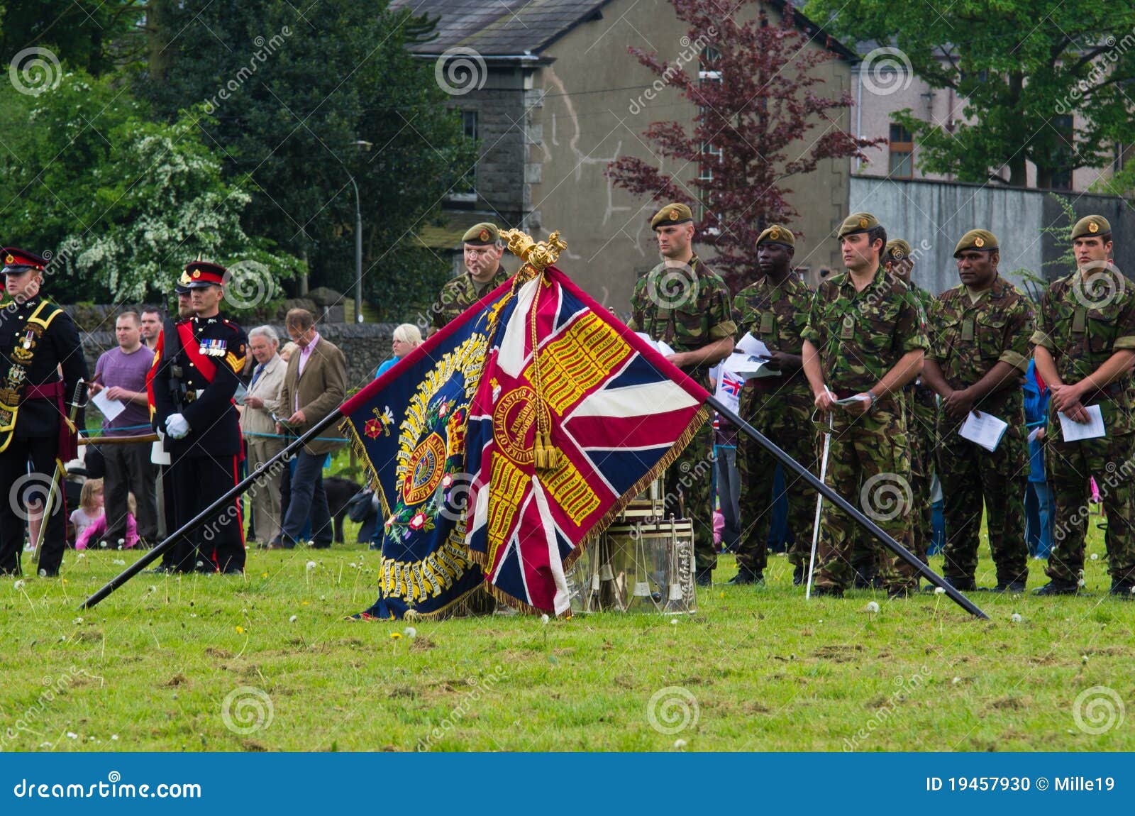 Duke of Lancaster Regiment Ceremony Editorial Image - Image of cumbria ...